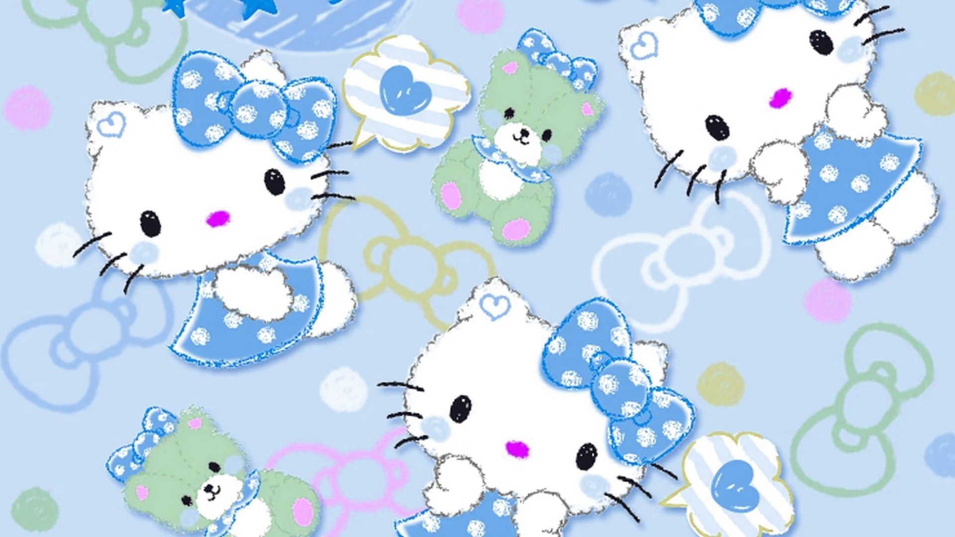 Blue Sanrio Wallpapers - Top Free Blue Sanrio Backgrounds - WallpaperAccess