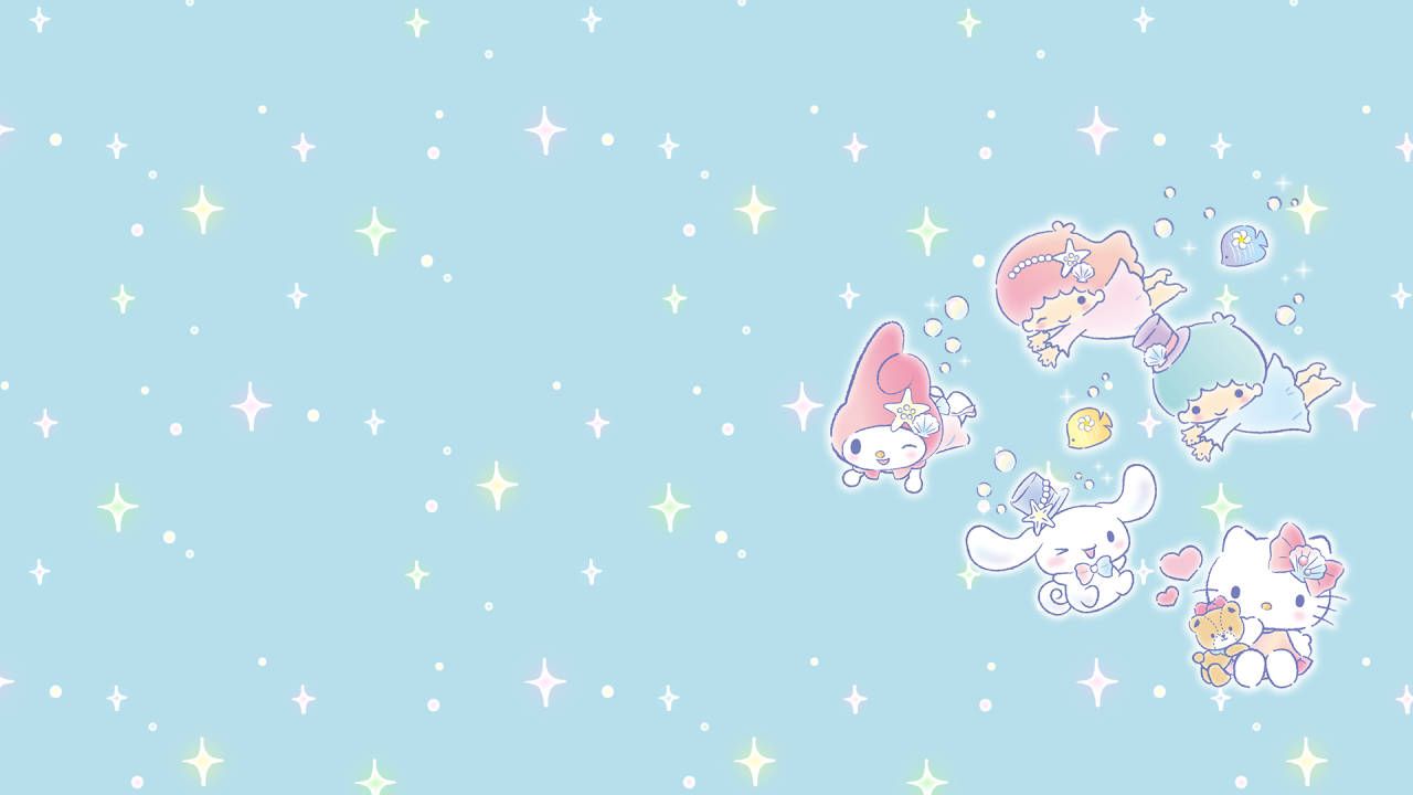 Blue Sanrio Wallpapers - Top Free Blue Sanrio Backgrounds - WallpaperAccess