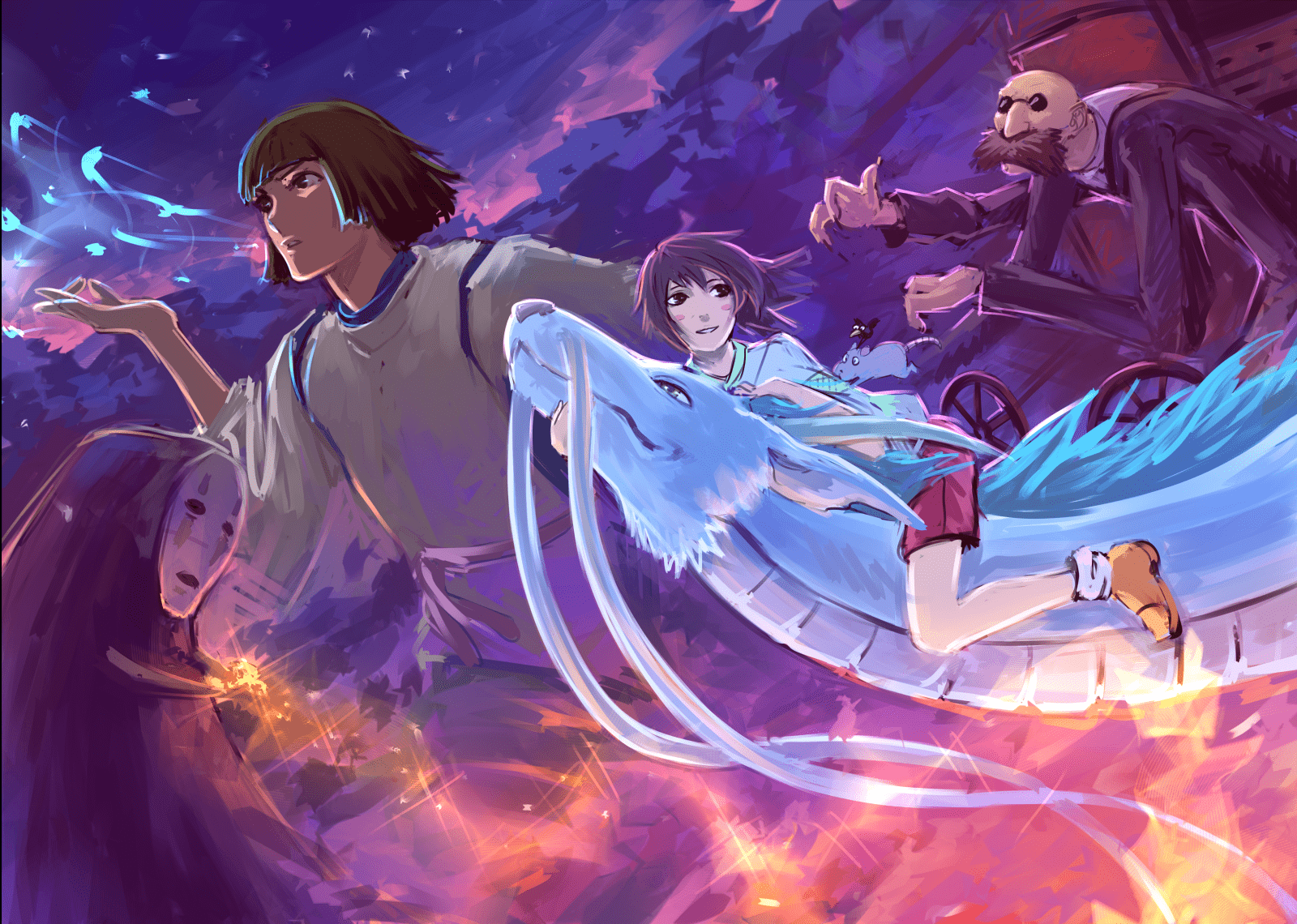 Spirited Away HD Wallpapers Top Free Spirited Away HD Backgrounds 