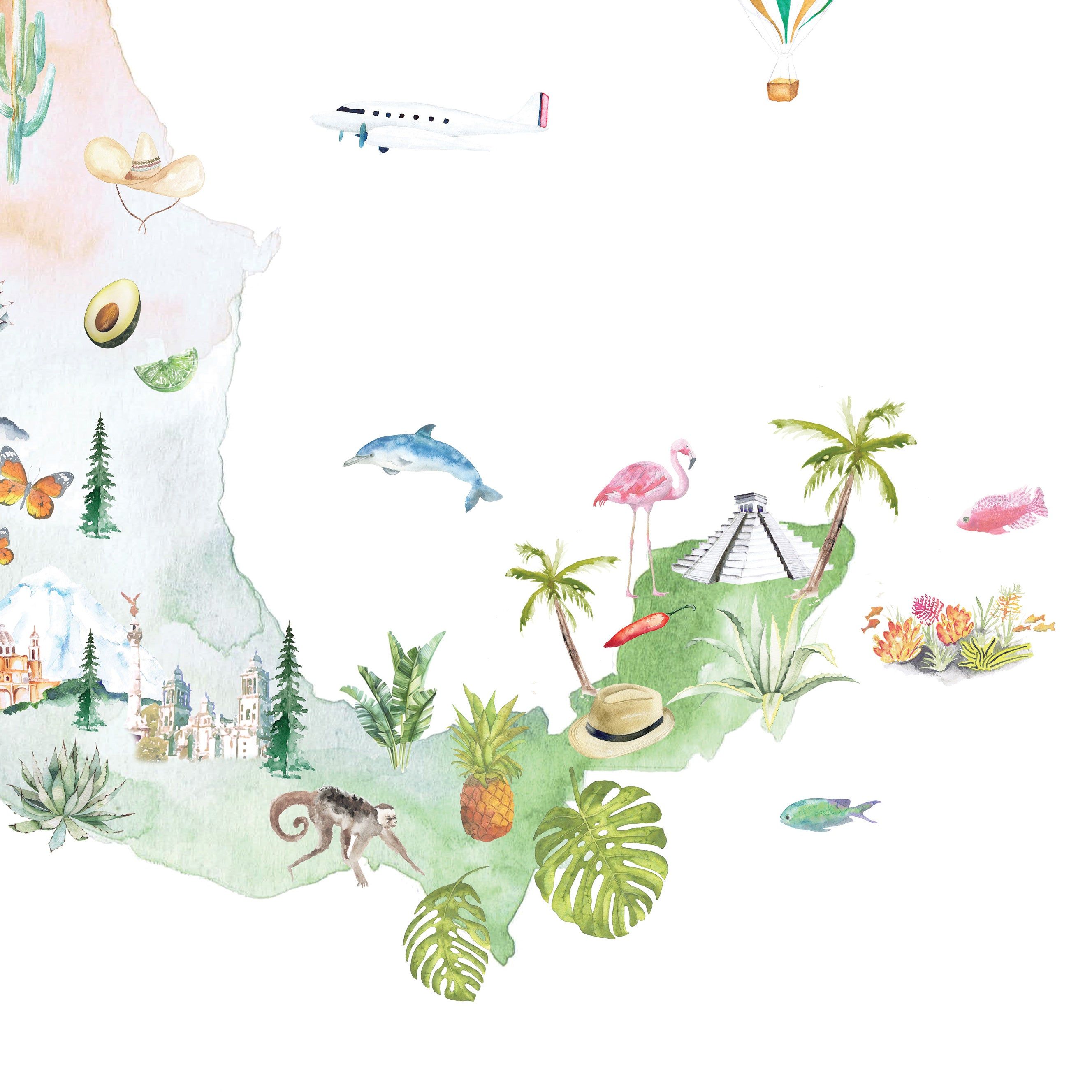 Mexico Map Wallpapers - Top Free Mexico Map Backgrounds - WallpaperAccess