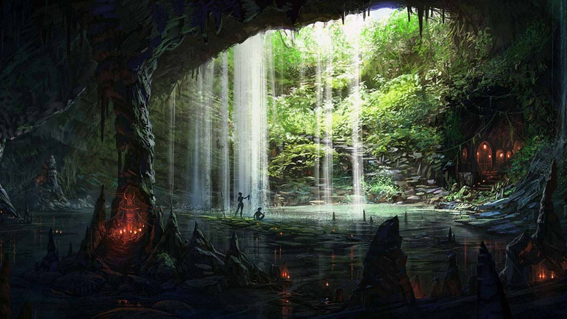 Fantasy Cave Wallpapers - Top Free Fantasy Cave Backgrounds ...