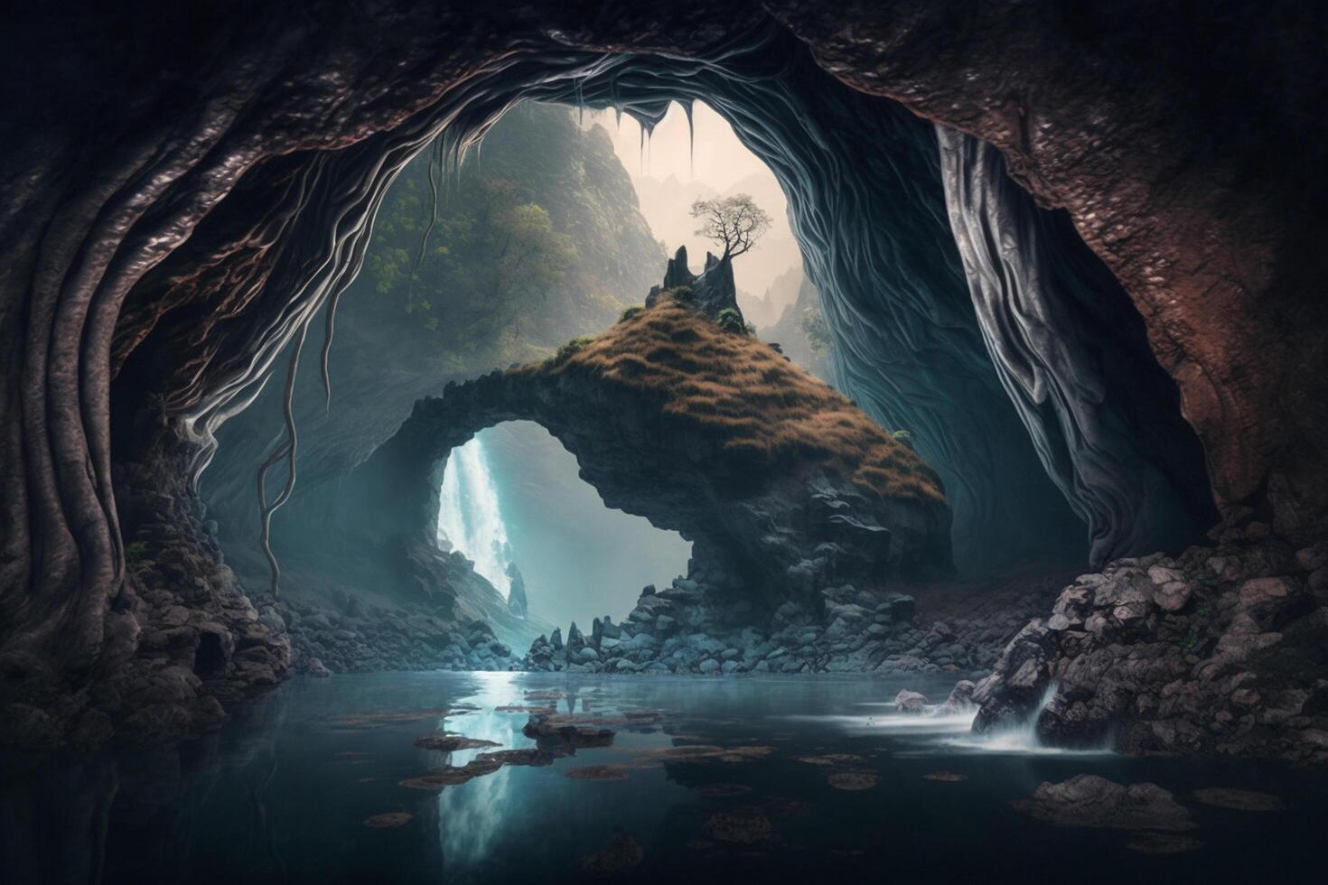 Fantasy Cave Wallpapers - Top Free Fantasy Cave Backgrounds ...