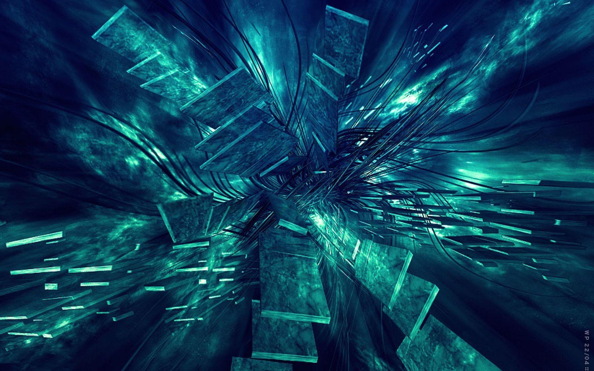 Blue and Green Abstract Wallpapers - Top Free Blue and Green Abstract ...