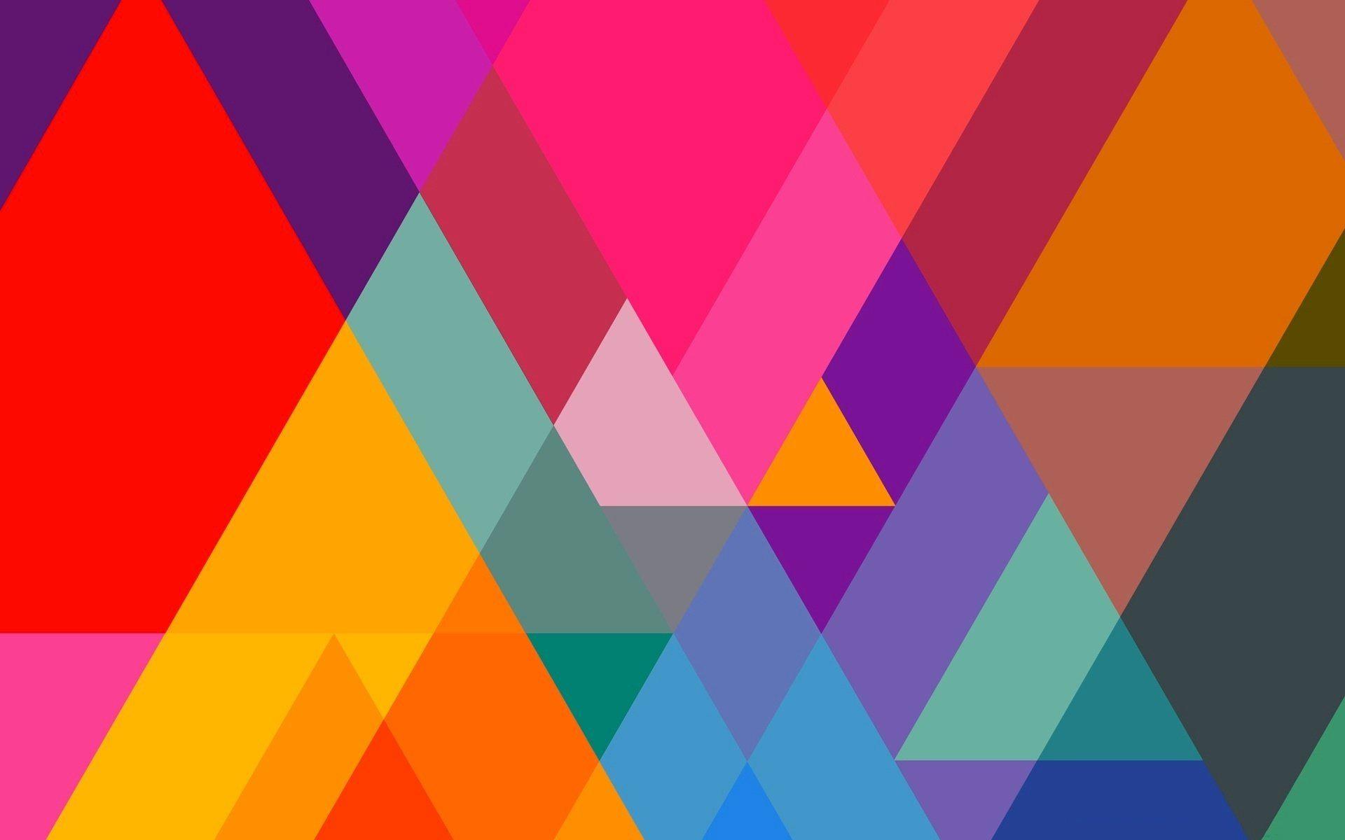 Colorful Triangles Wallpapers - Top Free Colorful Triangles Backgrounds ...