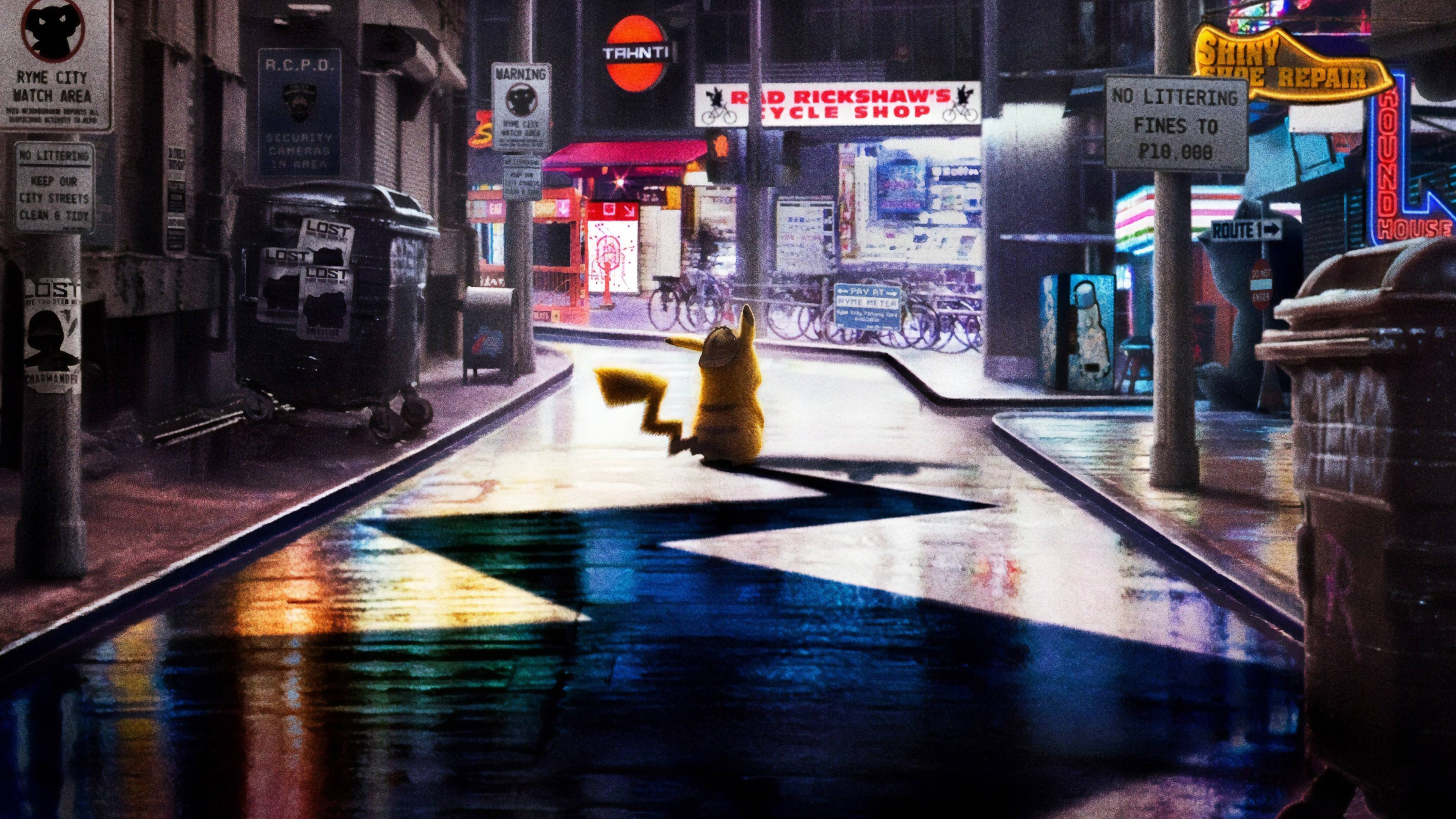 Pokémon Detective Pikachu Wallpapers - Top Free Pokémon Detective Pikachu Backgrounds ...