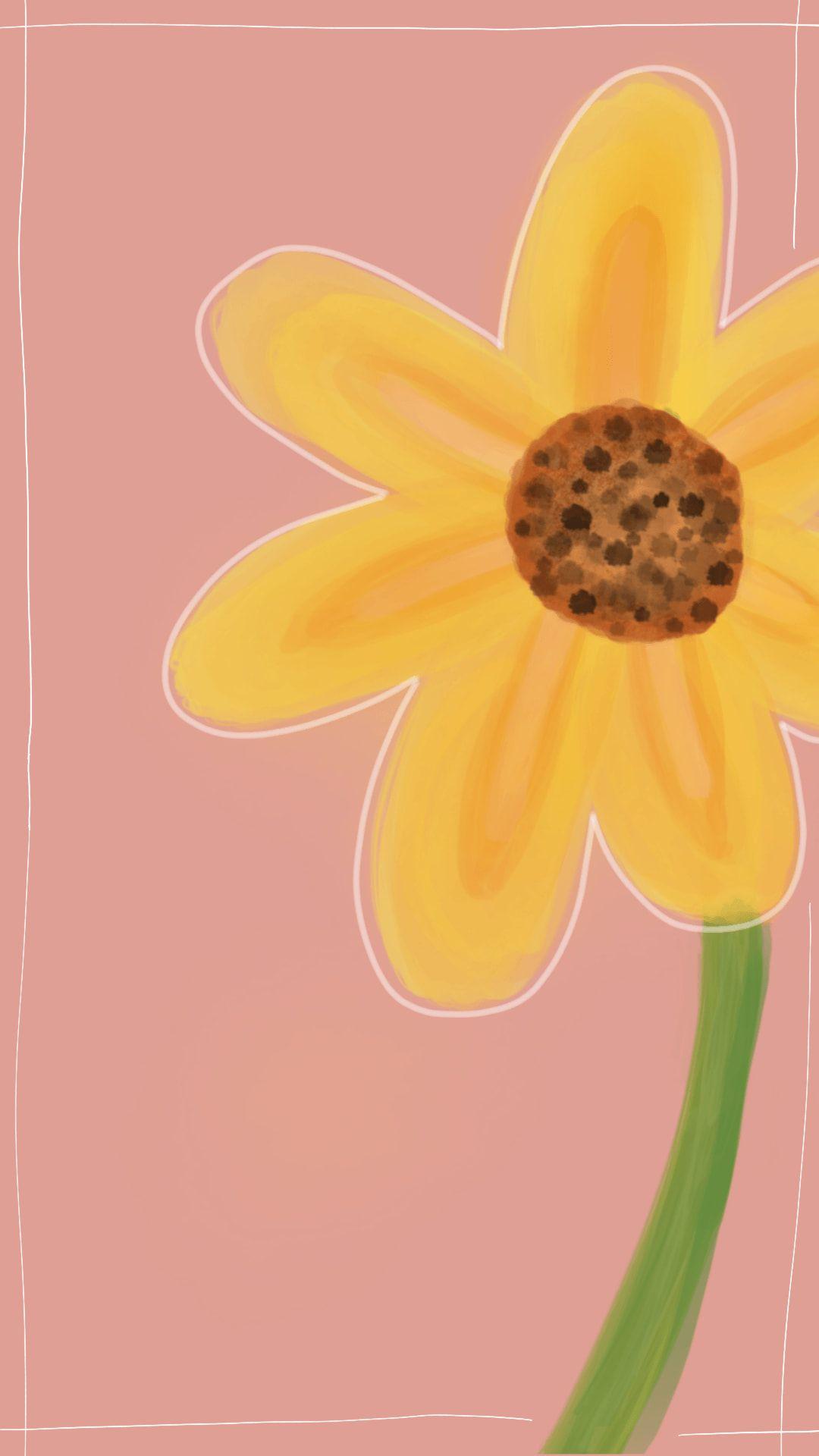 Yellow Flower iPhone Wallpapers - Top Free Yellow Flower iPhone ...