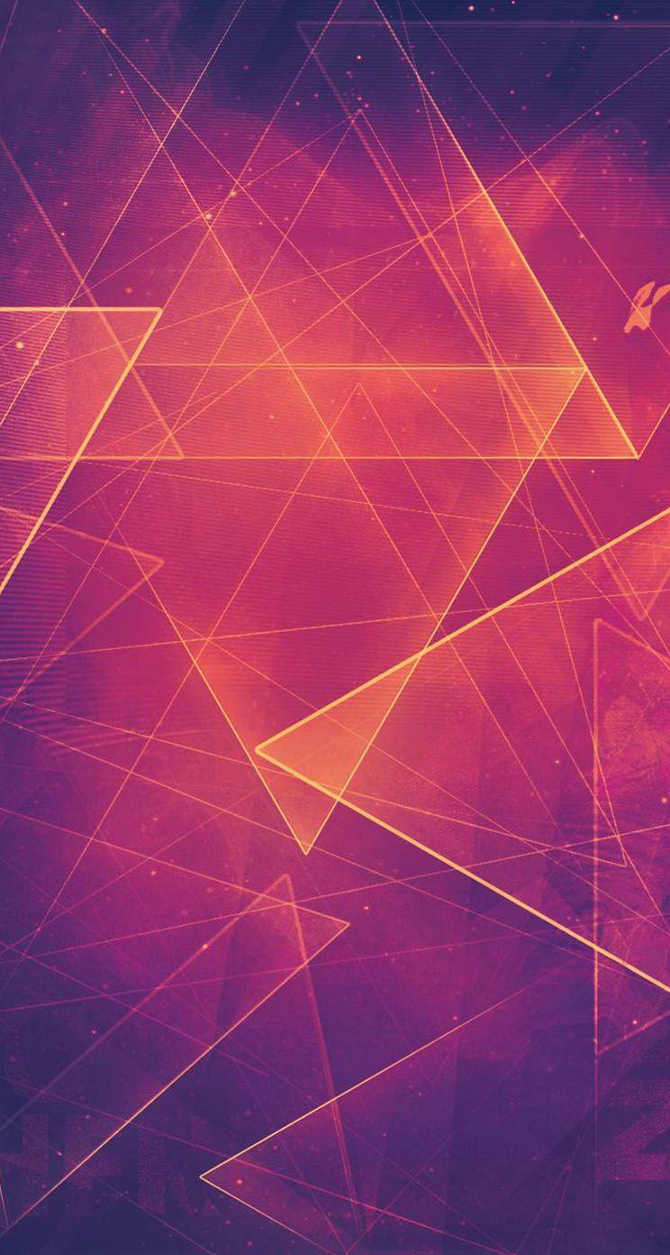 Purple Triangle iPhone Wallpapers - Top Free Purple Triangle iPhone ...