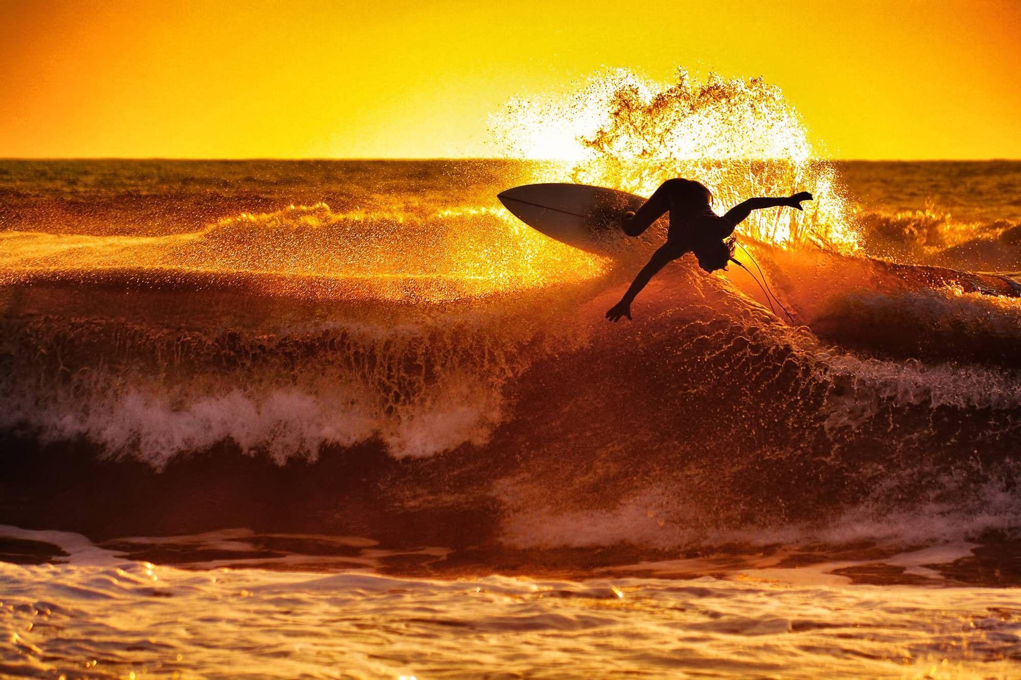 Surf Girl Sunset Wallpapers - Top Free Surf Girl Sunset Backgrounds ...