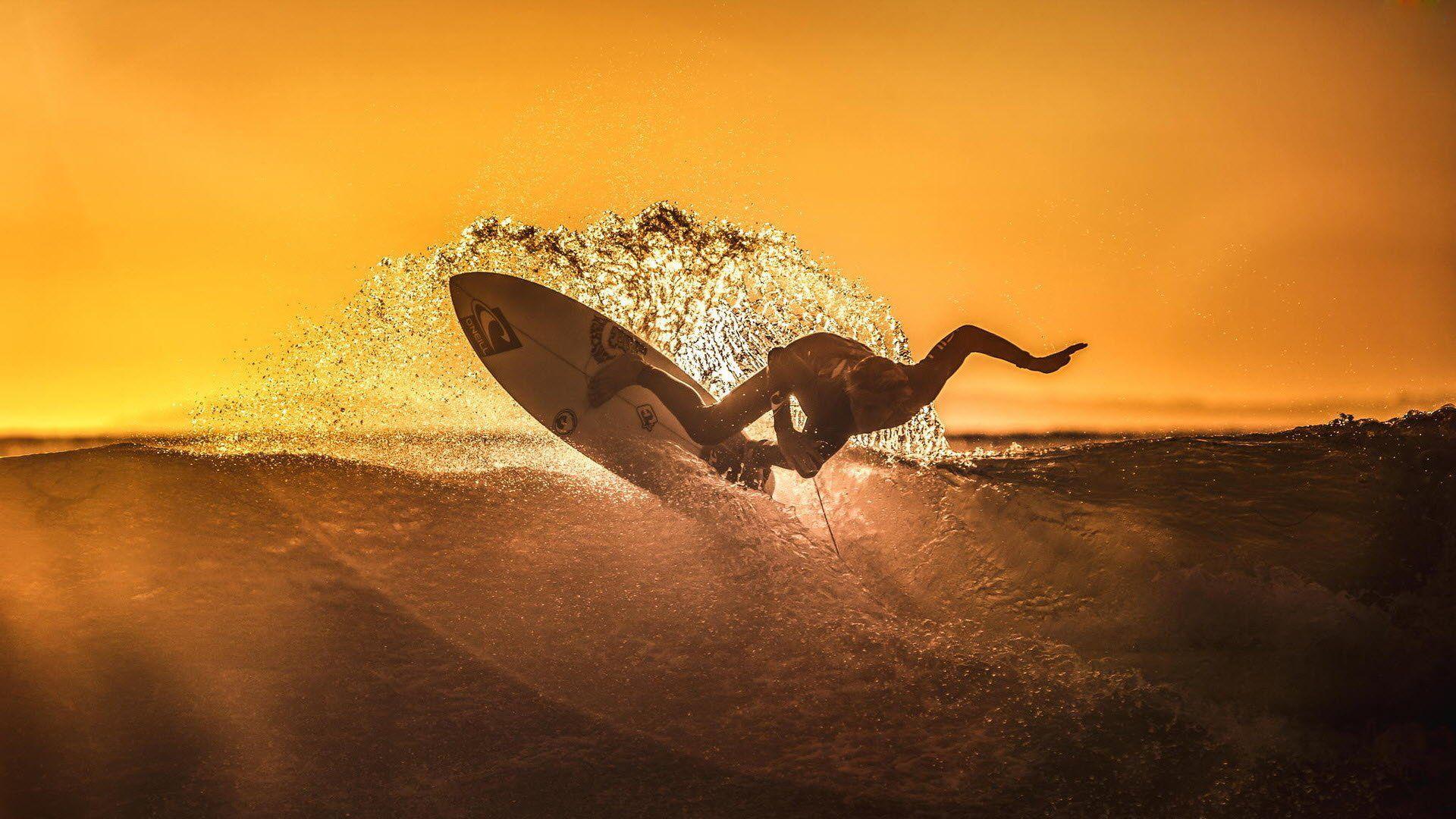 Surf Girl Sunset Wallpapers - Top Free Surf Girl Sunset Backgrounds ...