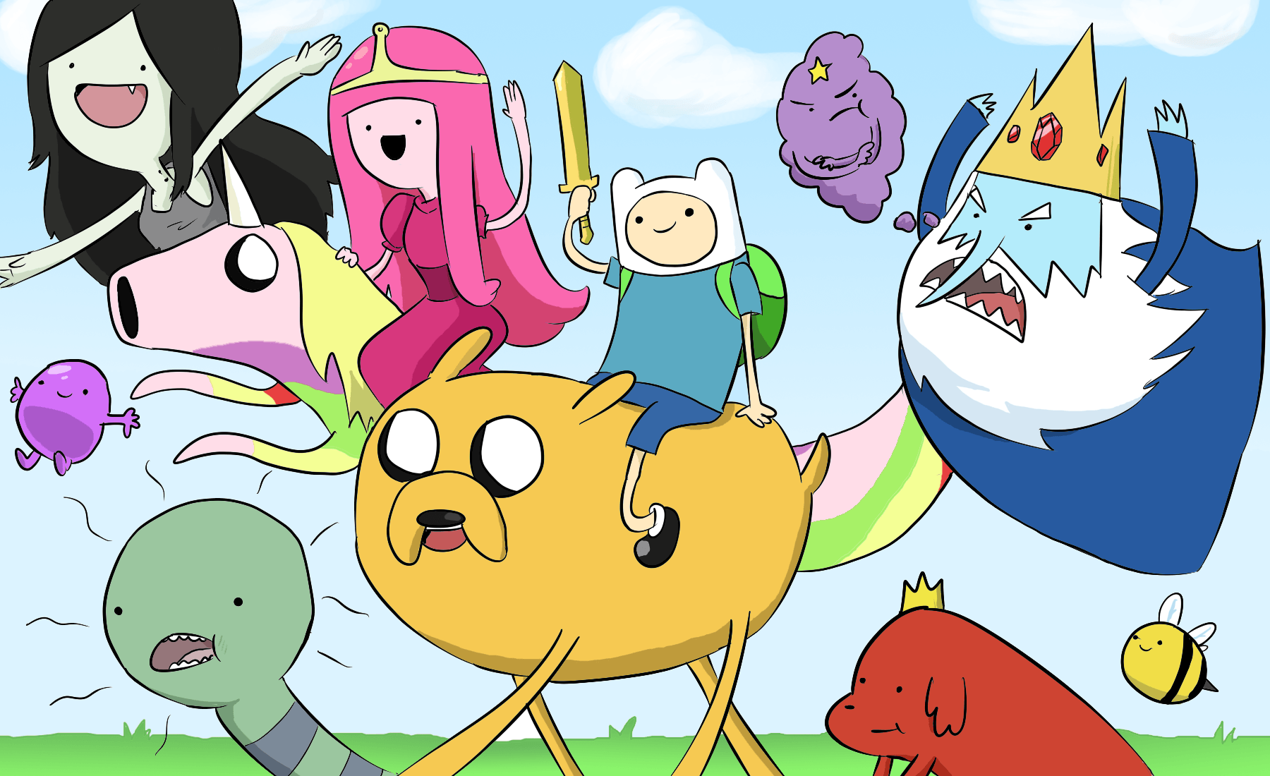 Adventure Time Computer Wallpapers - Top Free Adventure Time Computer ...