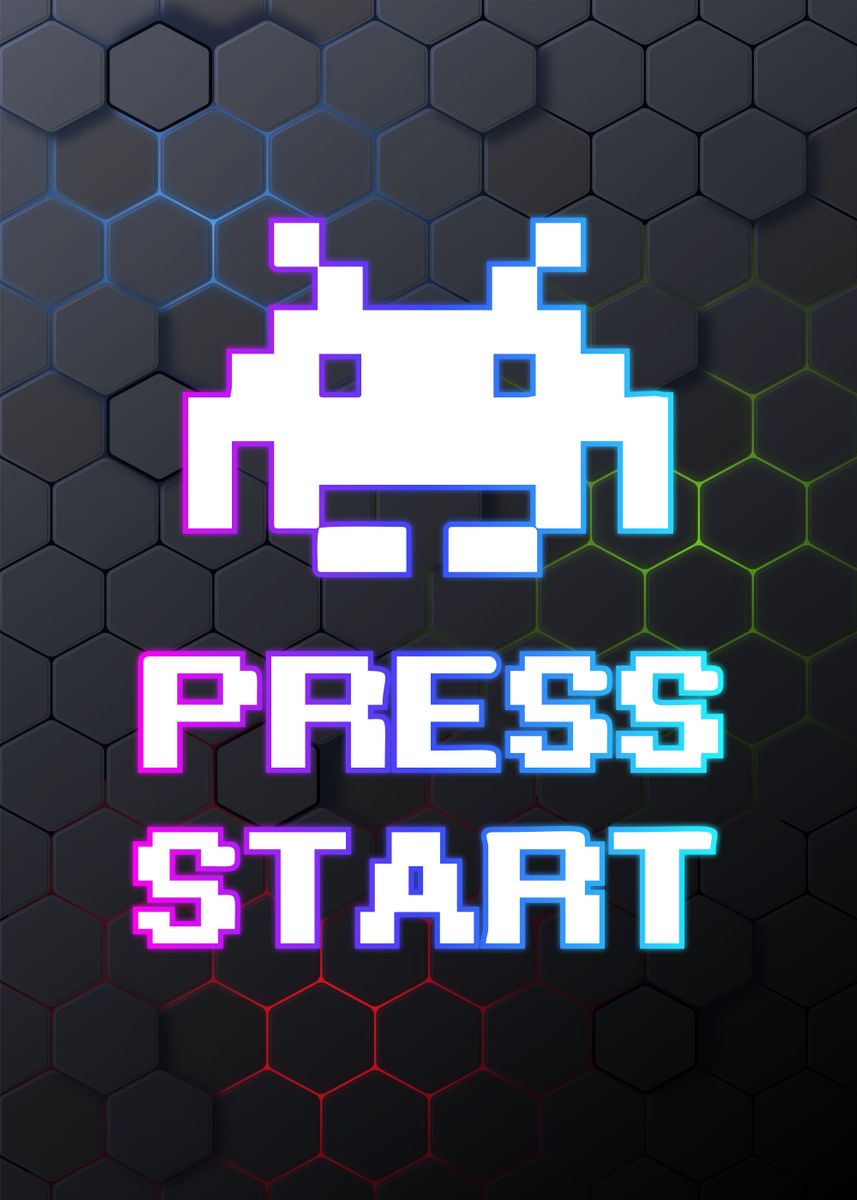Press Start Wallpapers - Top Free Press Start Backgrounds - WallpaperAccess