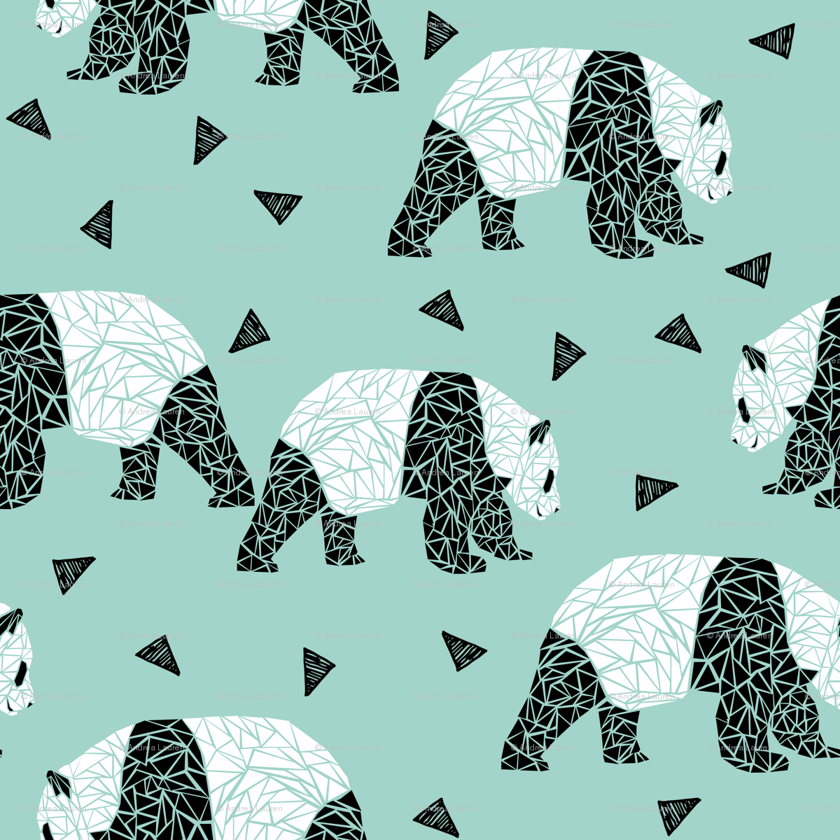 Geometric Panda Wallpapers - Top Free Geometric Panda Backgrounds ...