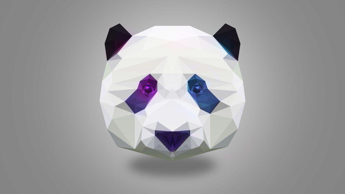 Geometric Panda Wallpapers - Top Free Geometric Panda Backgrounds ...