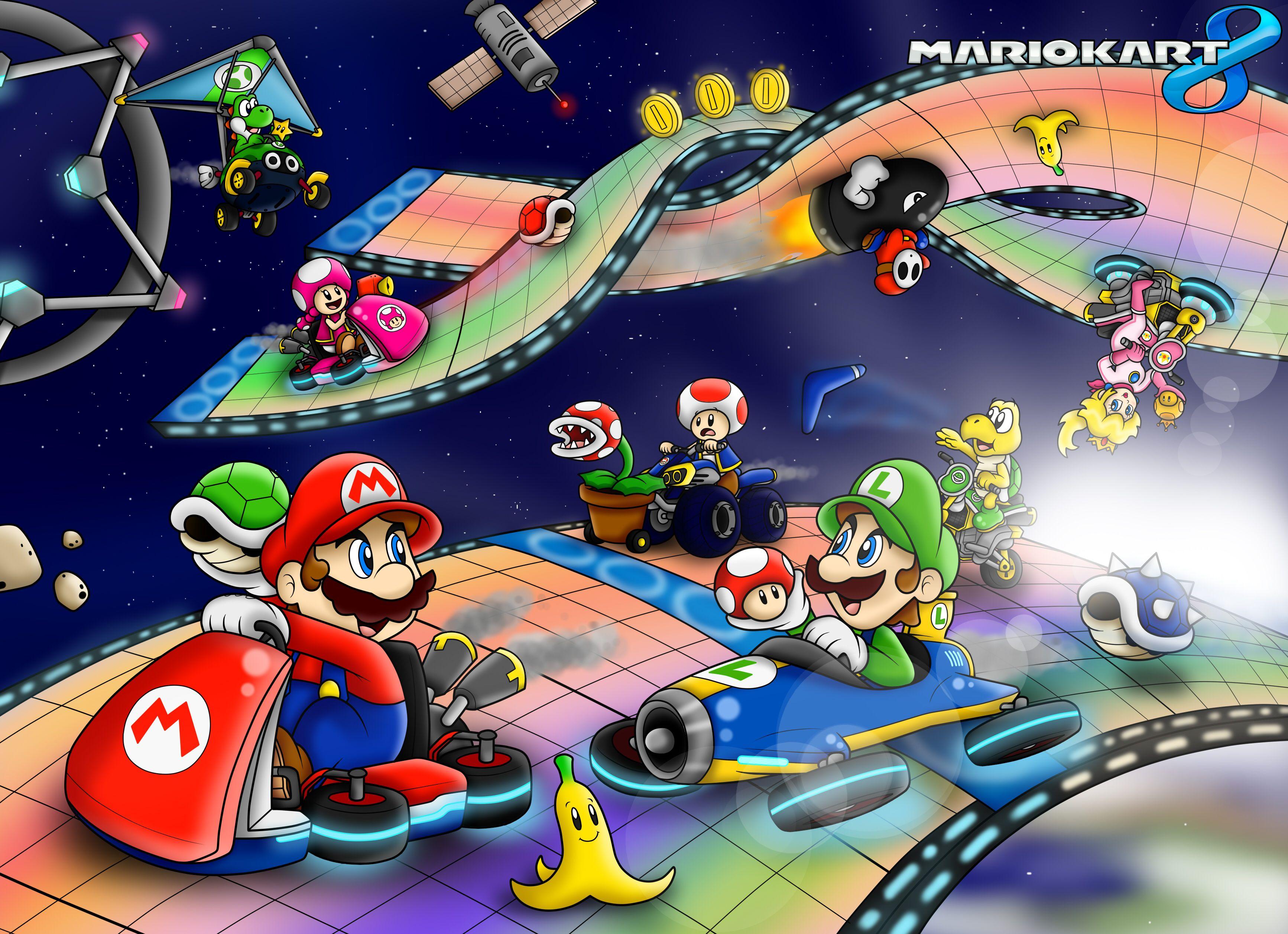 Mario Art Wallpapers - Top Free Mario Art Backgrounds - WallpaperAccess