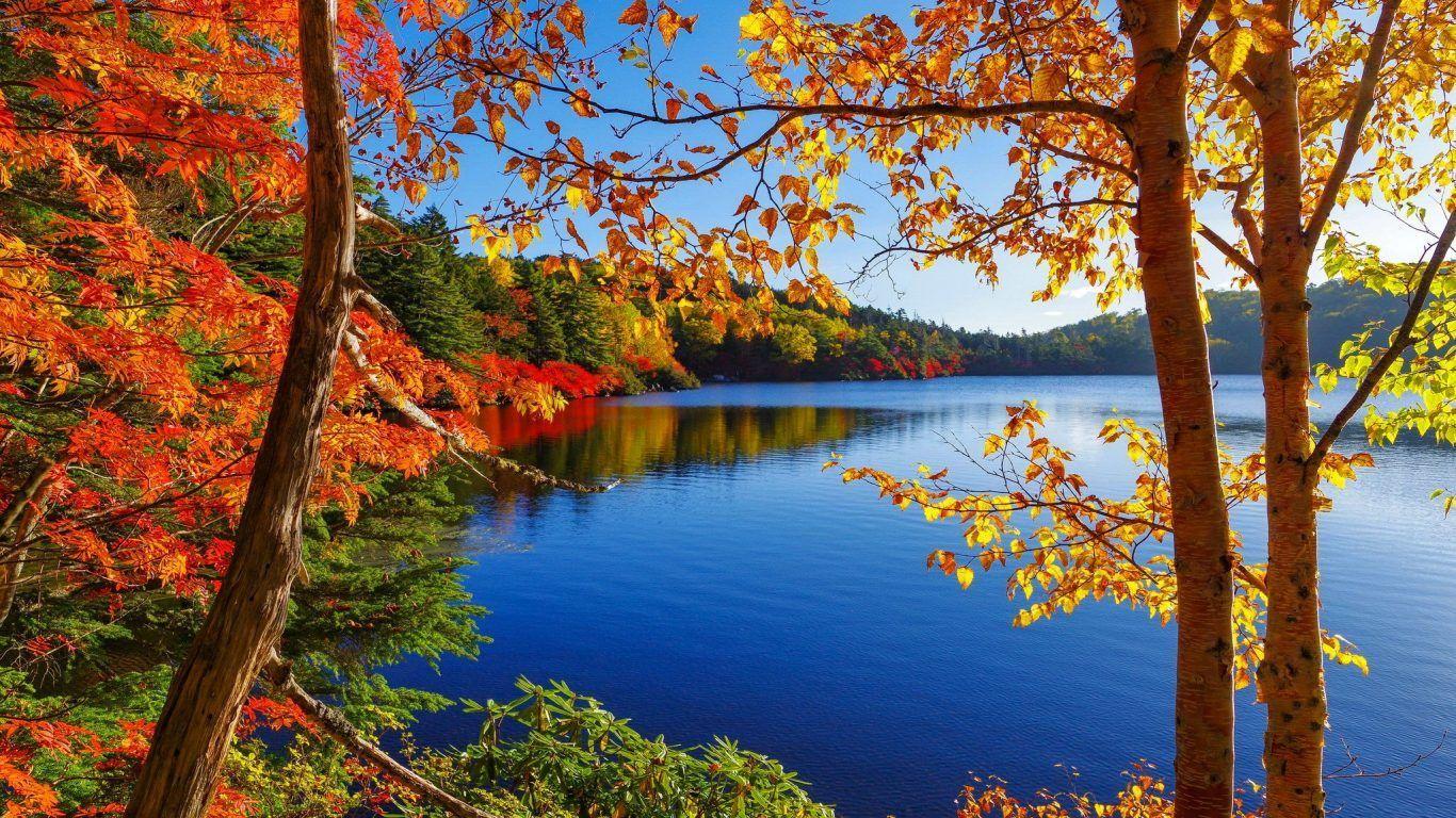 Fall Lake Wallpapers - Top Free Fall Lake Backgrounds - WallpaperAccess