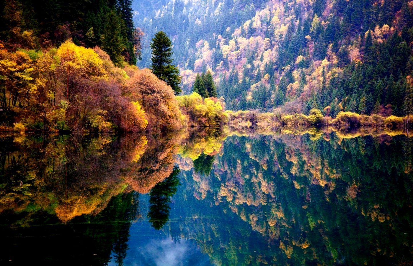 Fall Lake Wallpapers - Top Free Fall Lake Backgrounds - WallpaperAccess