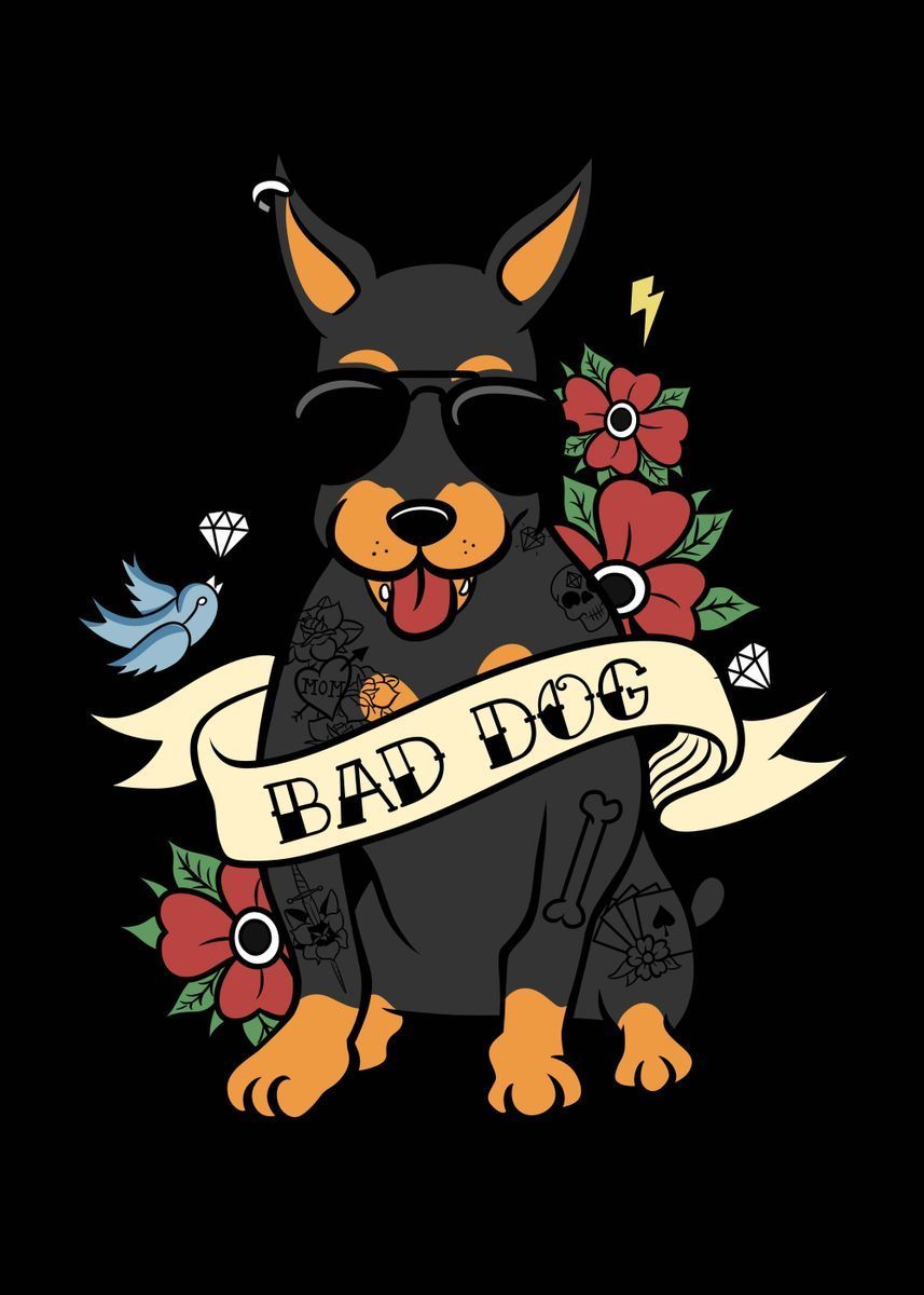 Bad Dog Wallpapers - Top Free Bad Dog Backgrounds - WallpaperAccess