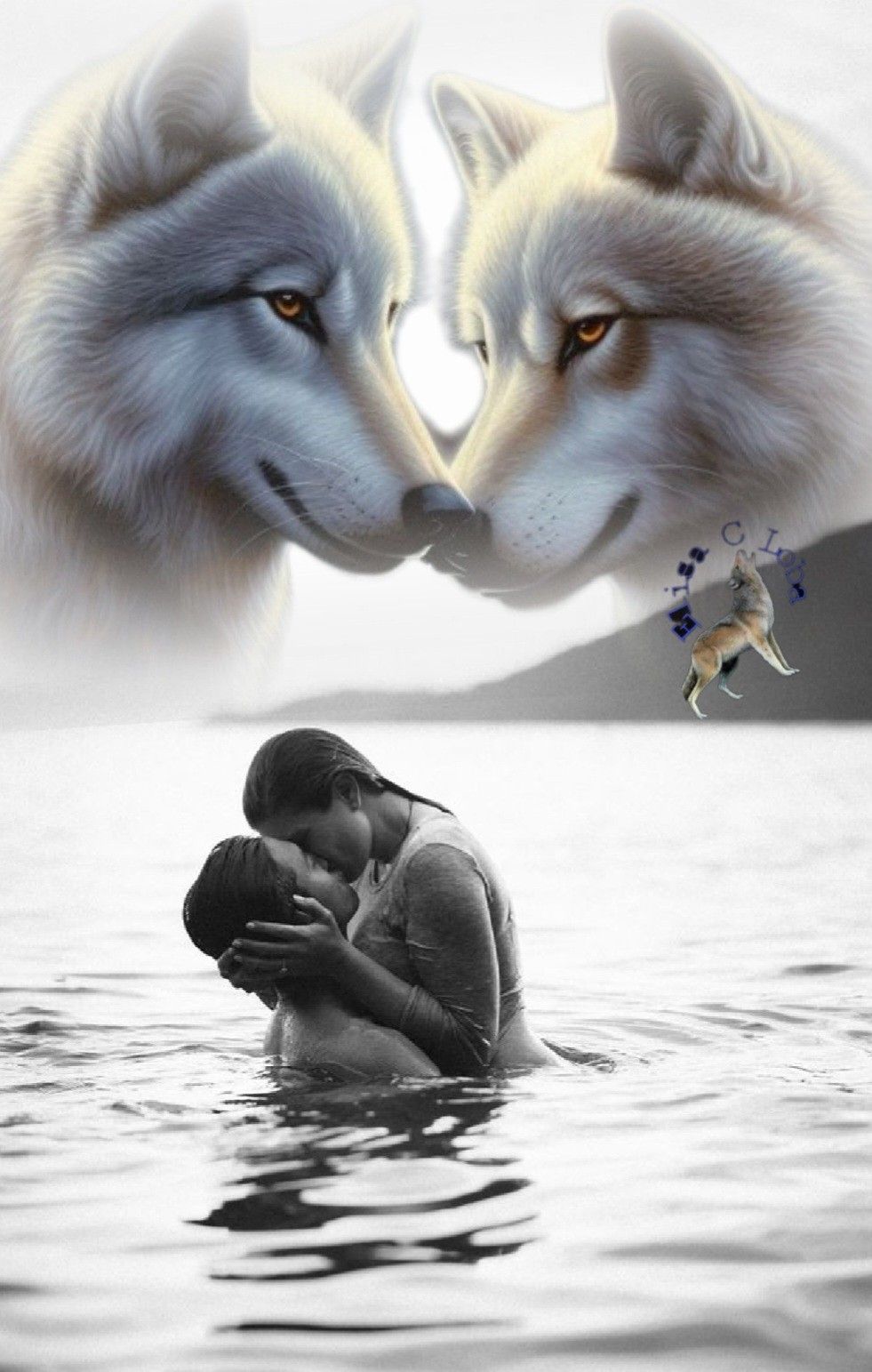 Wolf Couple Wallpapers - Top Free Wolf Couple Backgrounds - WallpaperAccess