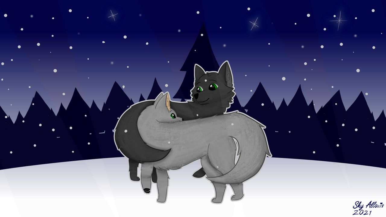 Wolf Couple Wallpapers - Top Free Wolf Couple Backgrounds - WallpaperAccess