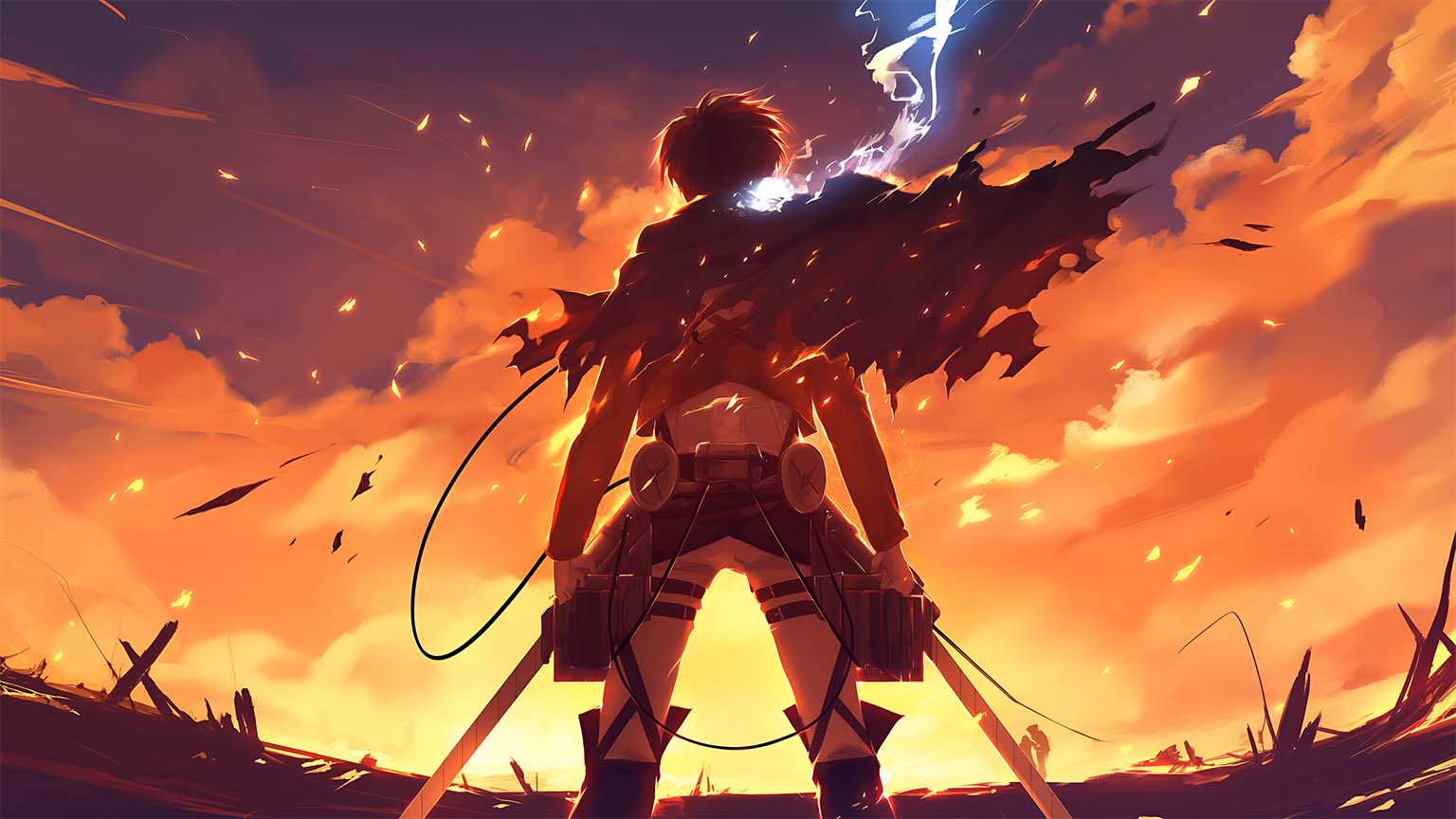 Eren Yeager Desktop Wallpapers - Top Free Eren Yeager Desktop ...