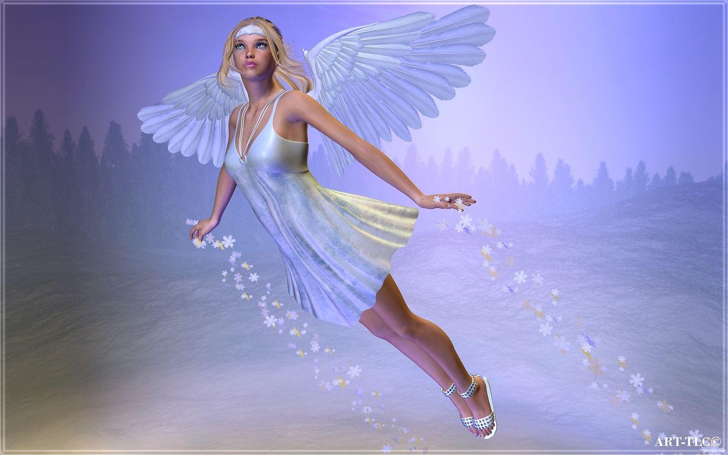 Winter Fairy Wallpapers - Top Free Winter Fairy Backgrounds ...