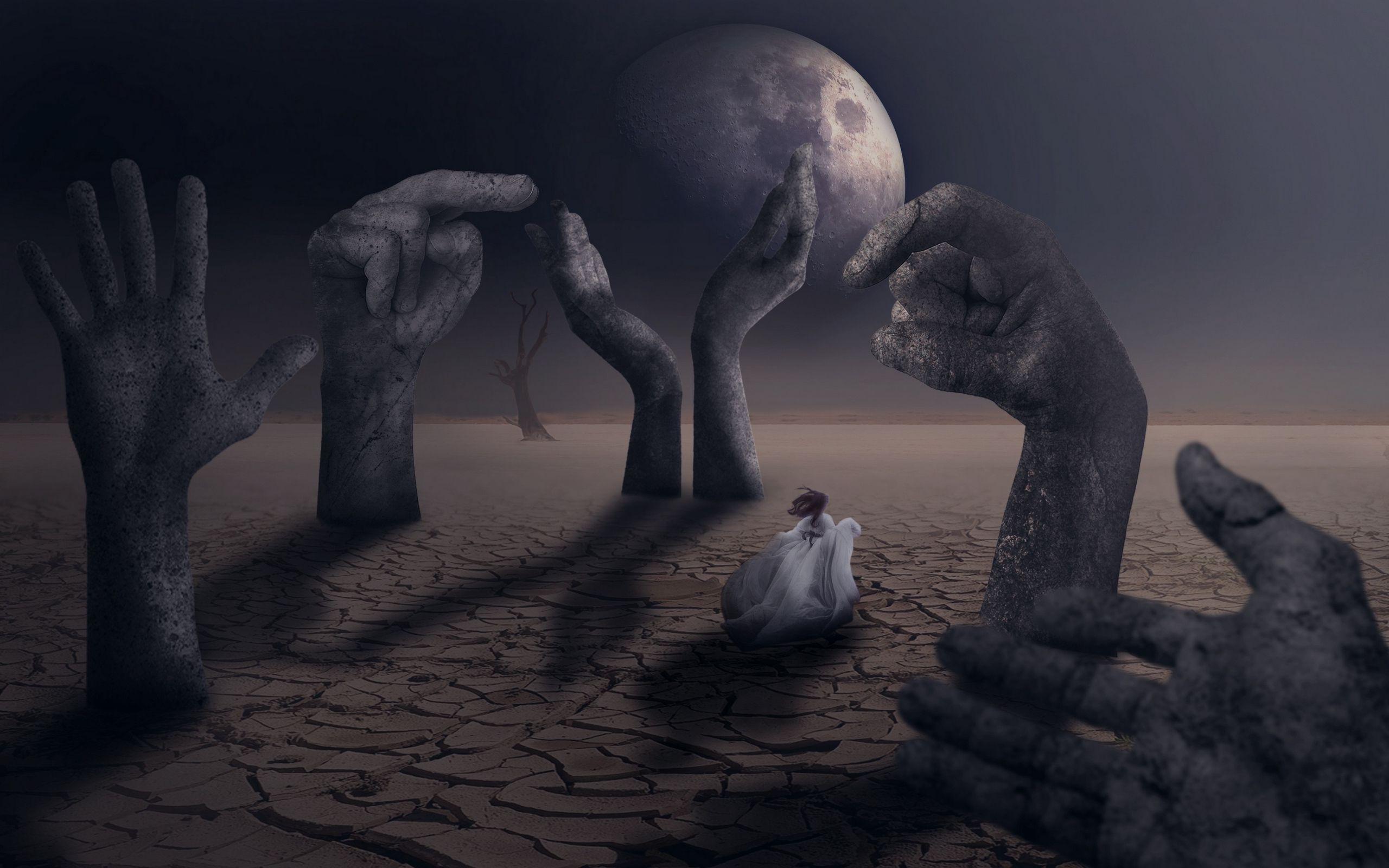 Desert Moon Wallpapers - Top Free Desert Moon Backgrounds - WallpaperAccess