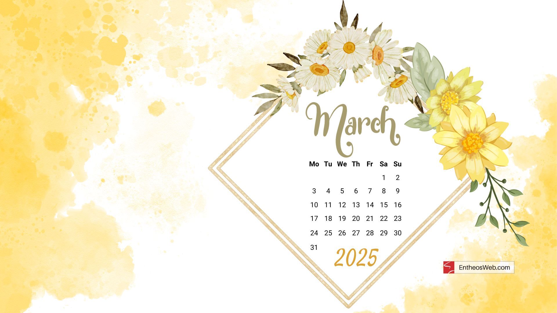 March 2025 Calendar Wallpapers - Top Free March 2025 Calendar ...