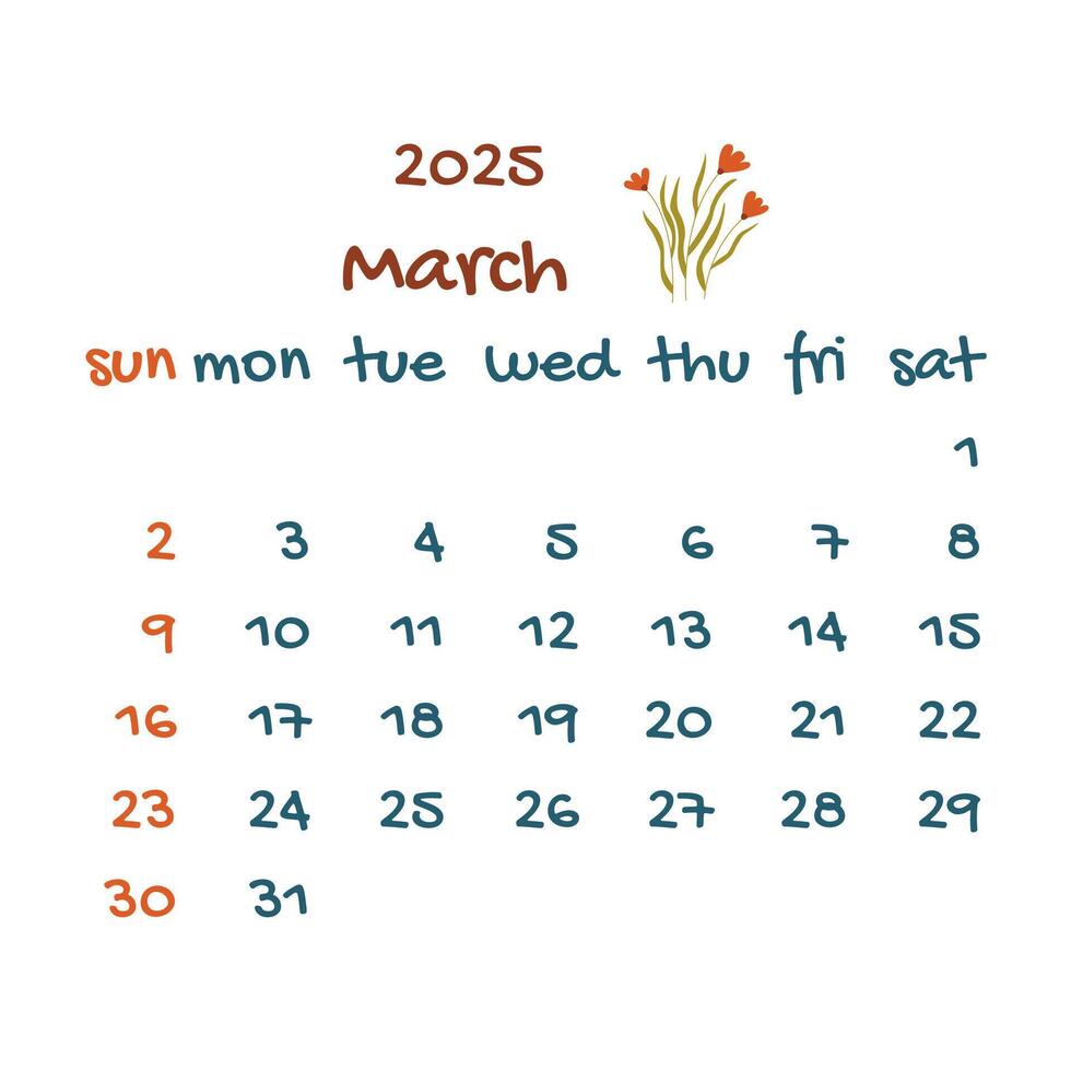 March 2025 Calendar Wallpapers - Top Free March 2025 Calendar ...