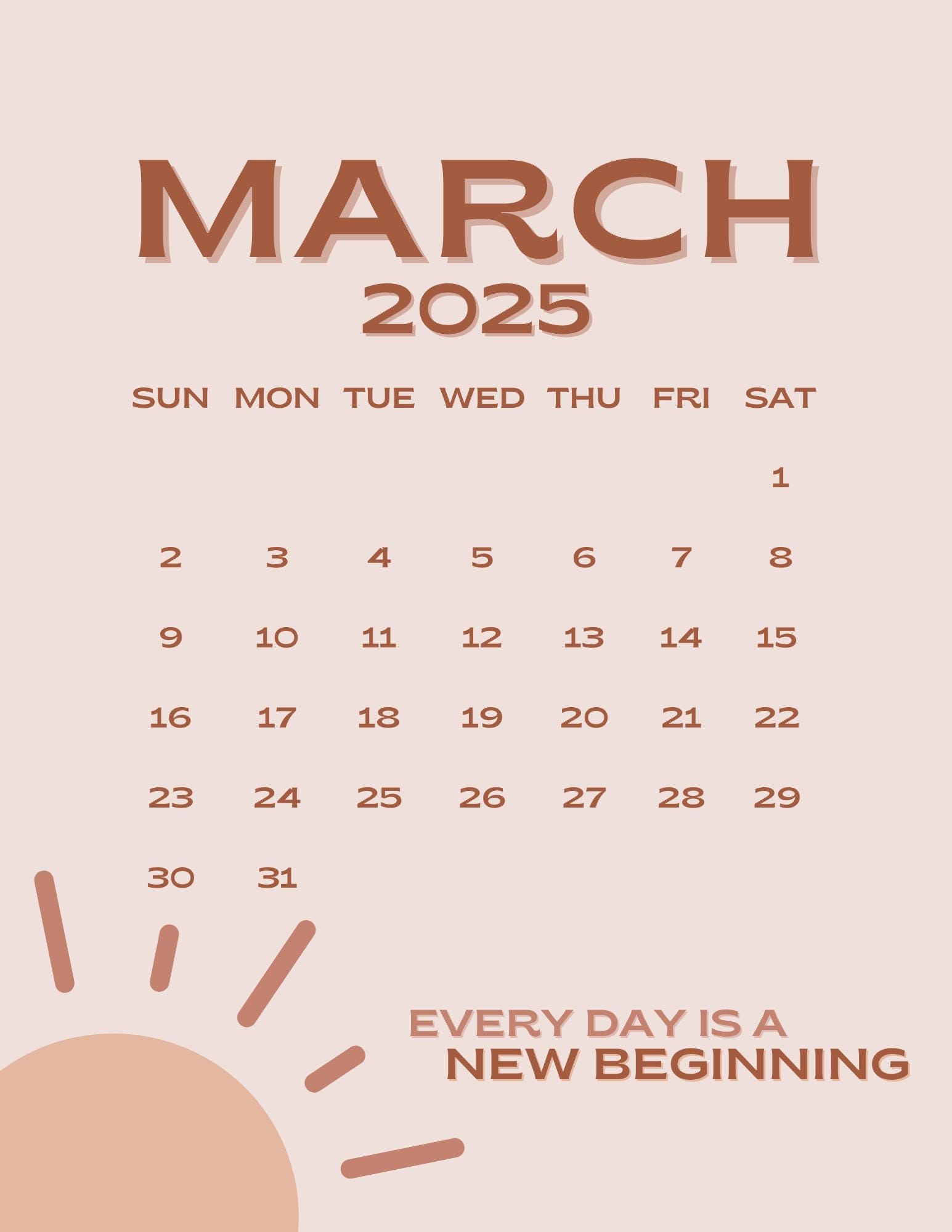 March 2025 Calendar Wallpapers - Top Free March 2025 Calendar ...