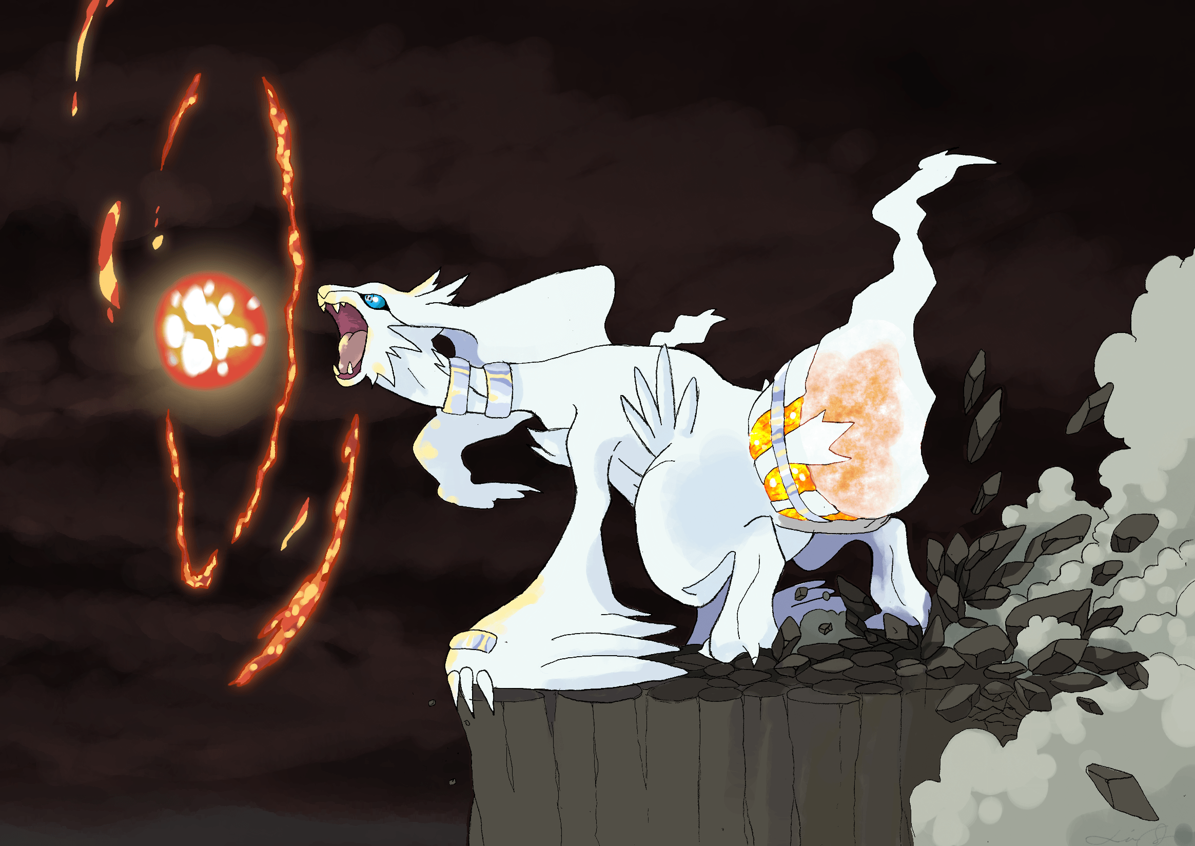 Reshiram Wallpapers - Top Free Reshiram Backgrounds - WallpaperAccess