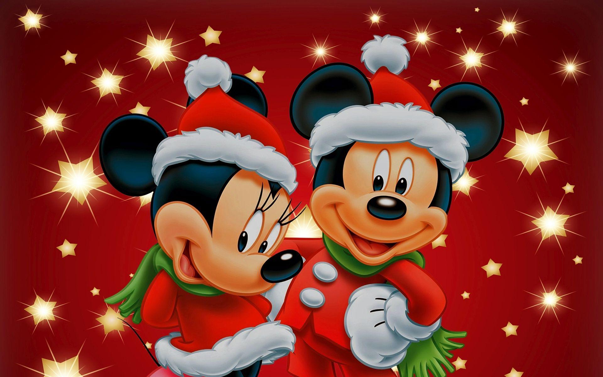 Mickey Christmas Wallpapers - Top Free Mickey Christmas Backgrounds ...