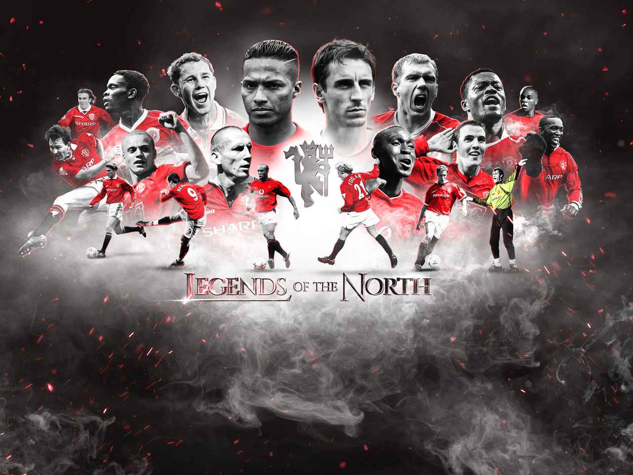Manchester United Legends Wallpapers - Top Free Manchester United ...