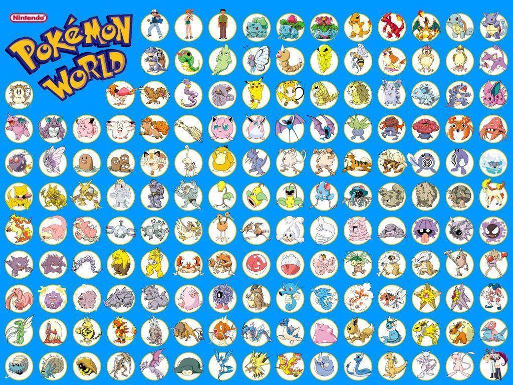 Original Pokemon Wallpapers - Top Free Original Pokemon Backgrounds ...