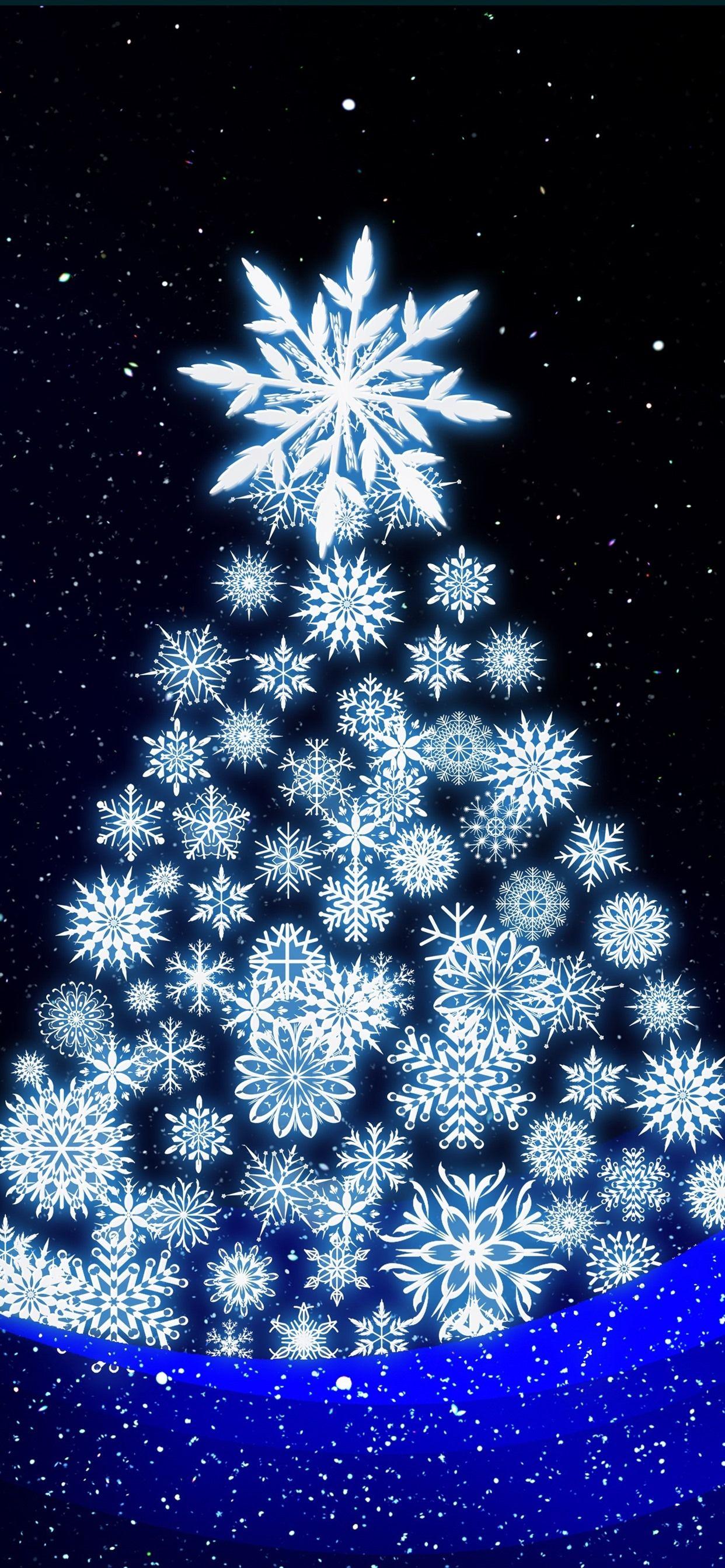 Snowflakes Christmas iPhone Wallpapers - Top Free Snowflakes Christmas ...