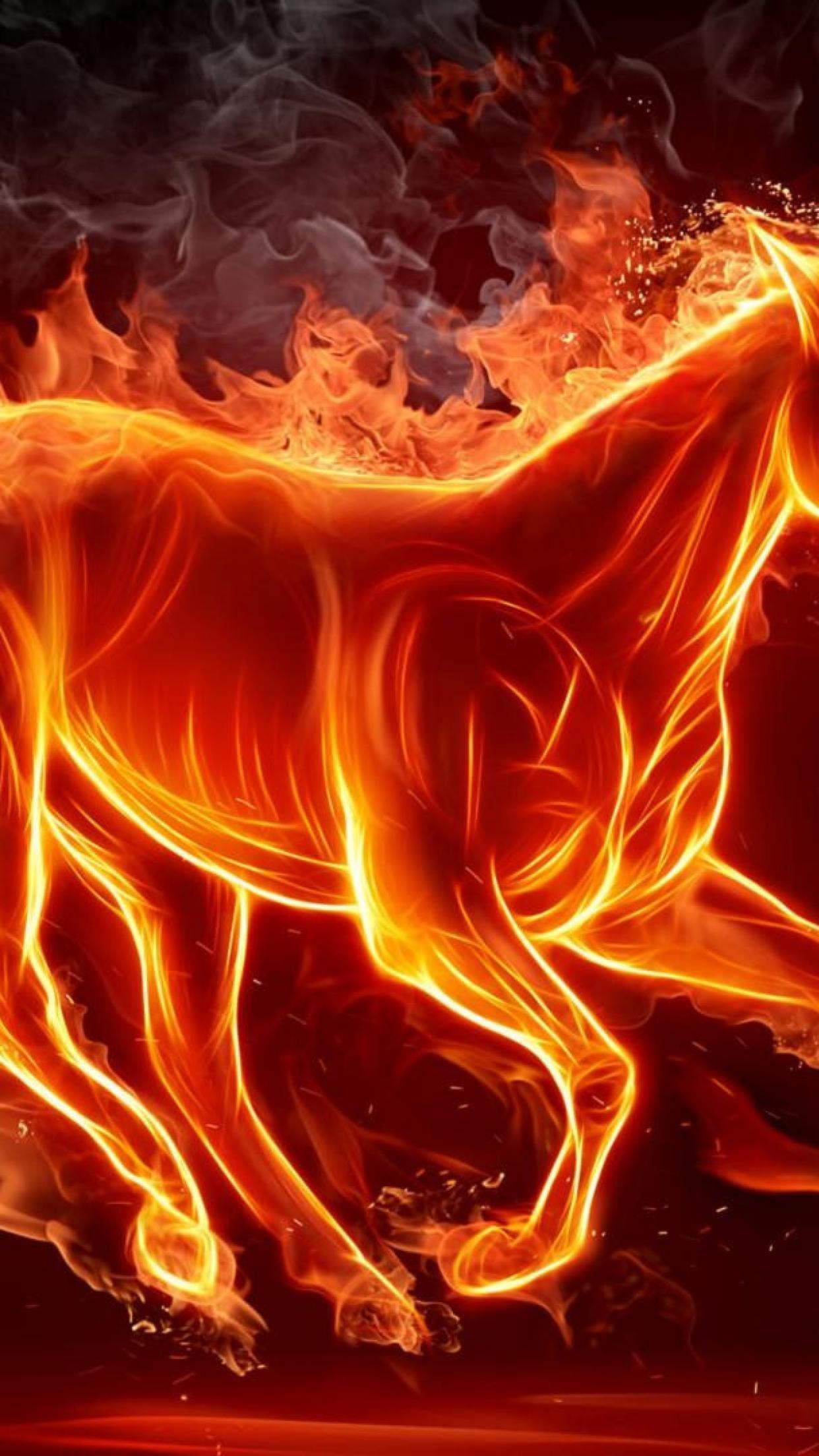 Fire Horse Wallpapers - Top Free Fire Horse Backgrounds - WallpaperAccess