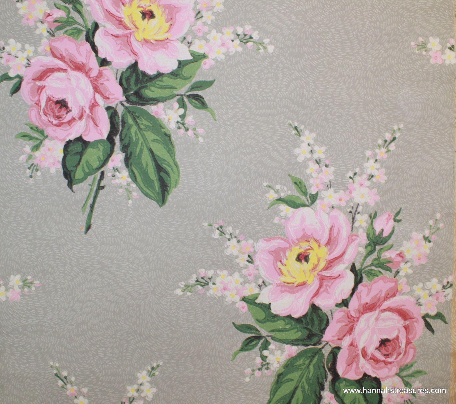 Pink Roses Vintage Wallpapers - Top Free Pink Roses Vintage Backgrounds ...