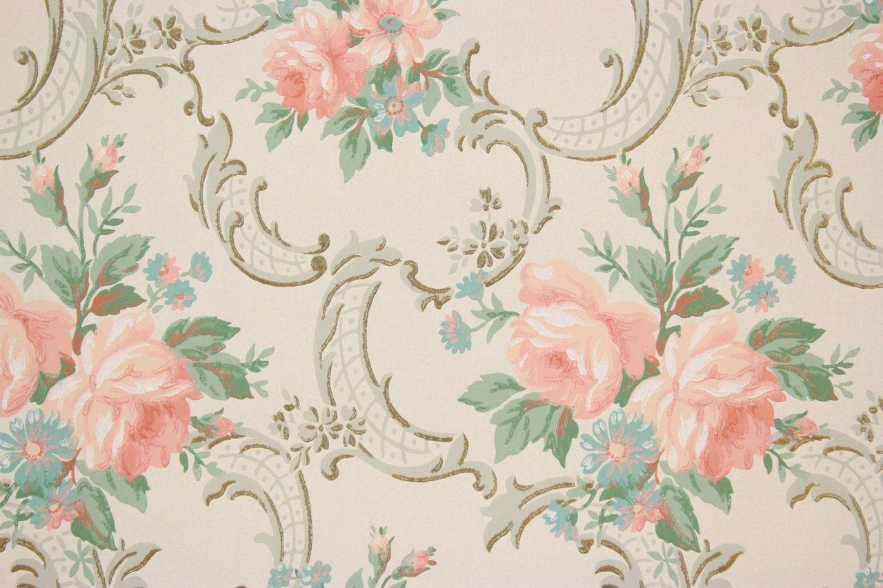 Pink Roses Vintage Wallpapers - Top Free Pink Roses Vintage Backgrounds ...