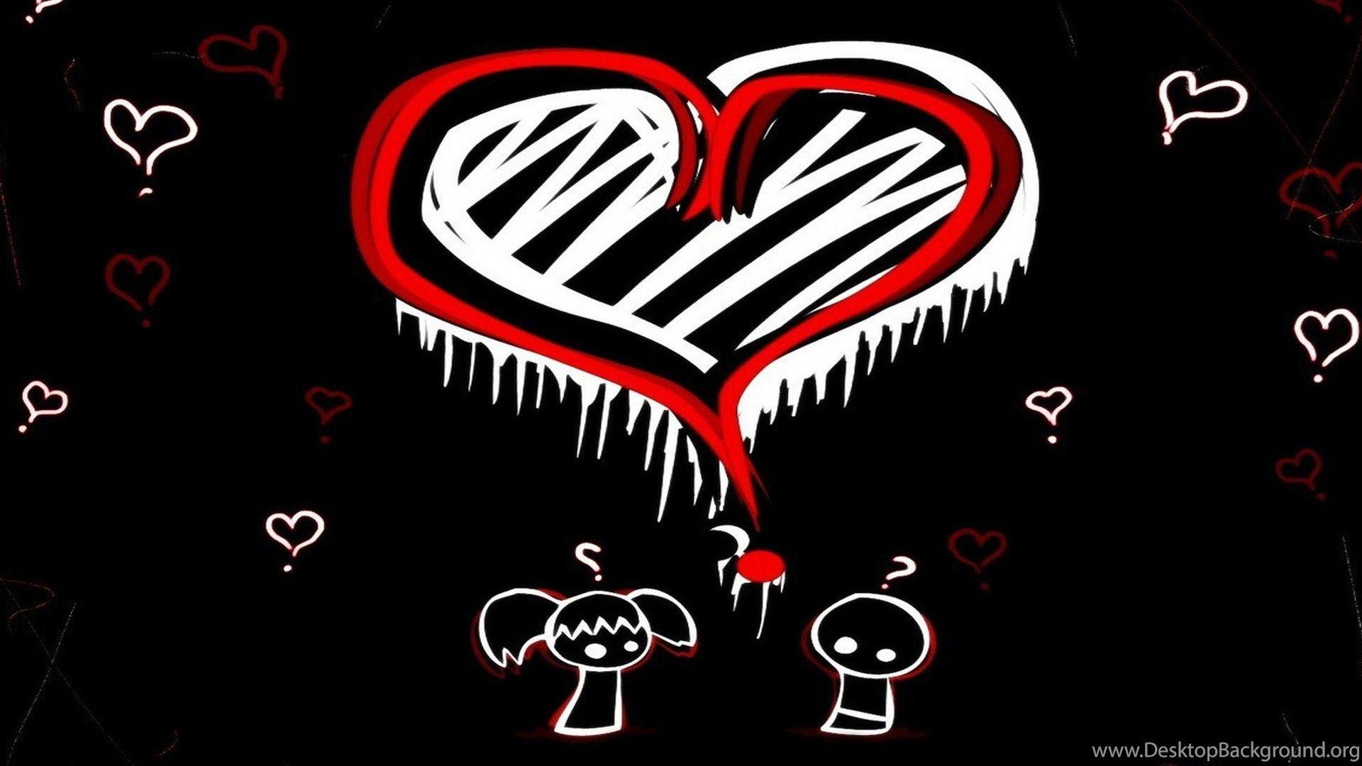 Emo Love Wallpapers - Top Free Emo Love Backgrounds - WallpaperAccess