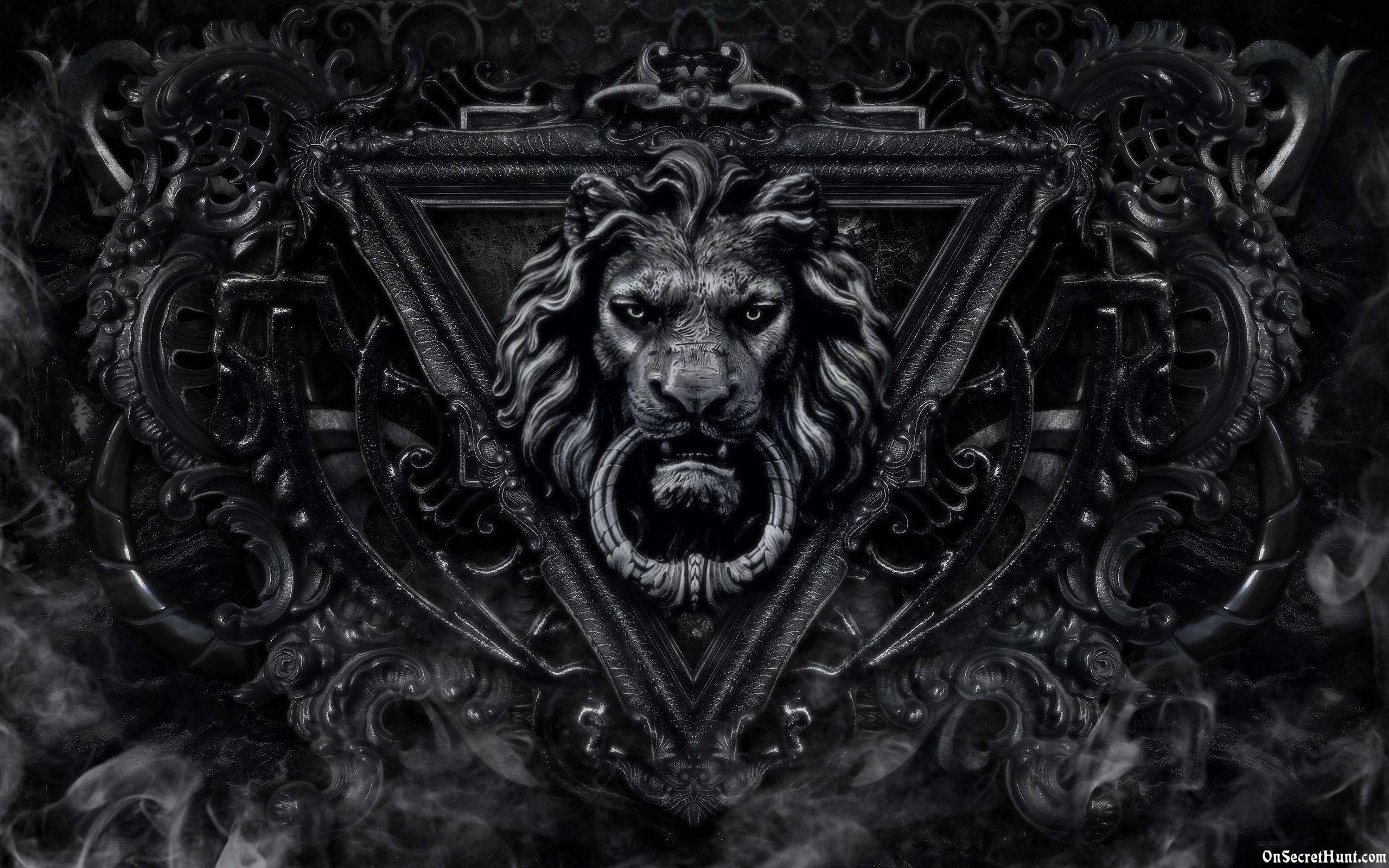 Dark Lion Wallpapers - Top Free Dark Lion Backgrounds - WallpaperAccess