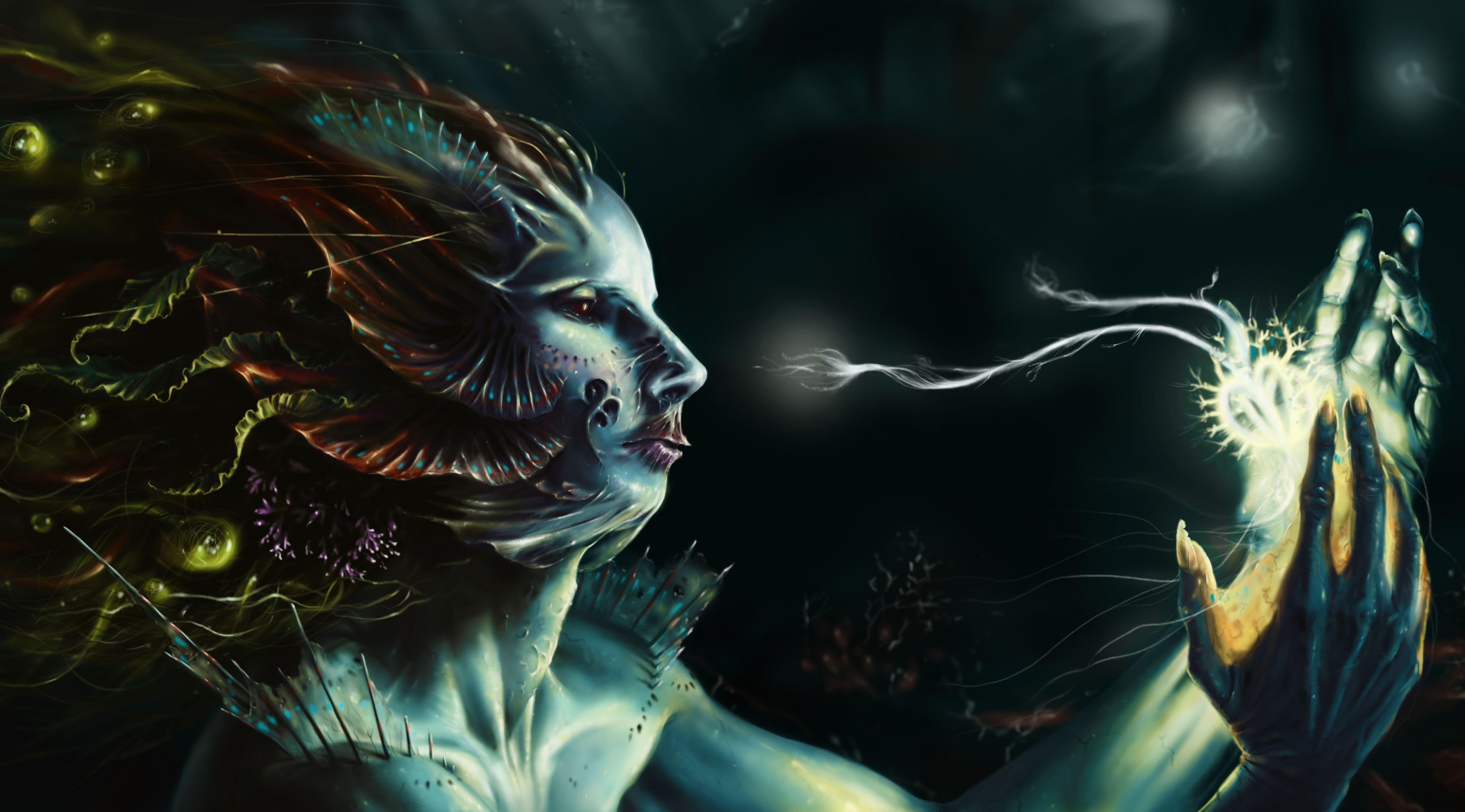 Hd Mermaid Wallpapers Top Free Hd Mermaid Backgrounds Wallpaperaccess