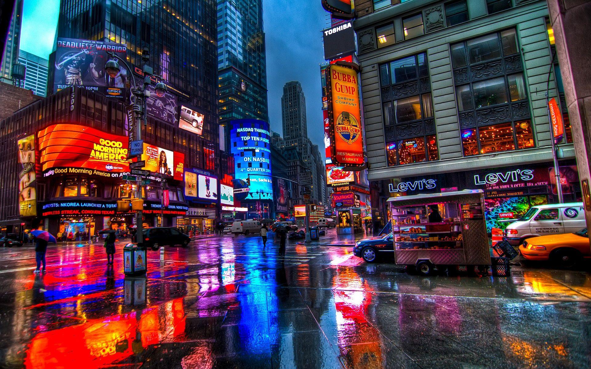 City Rain Desktop Wallpapers - Top Free City Rain Desktop Backgrounds ...