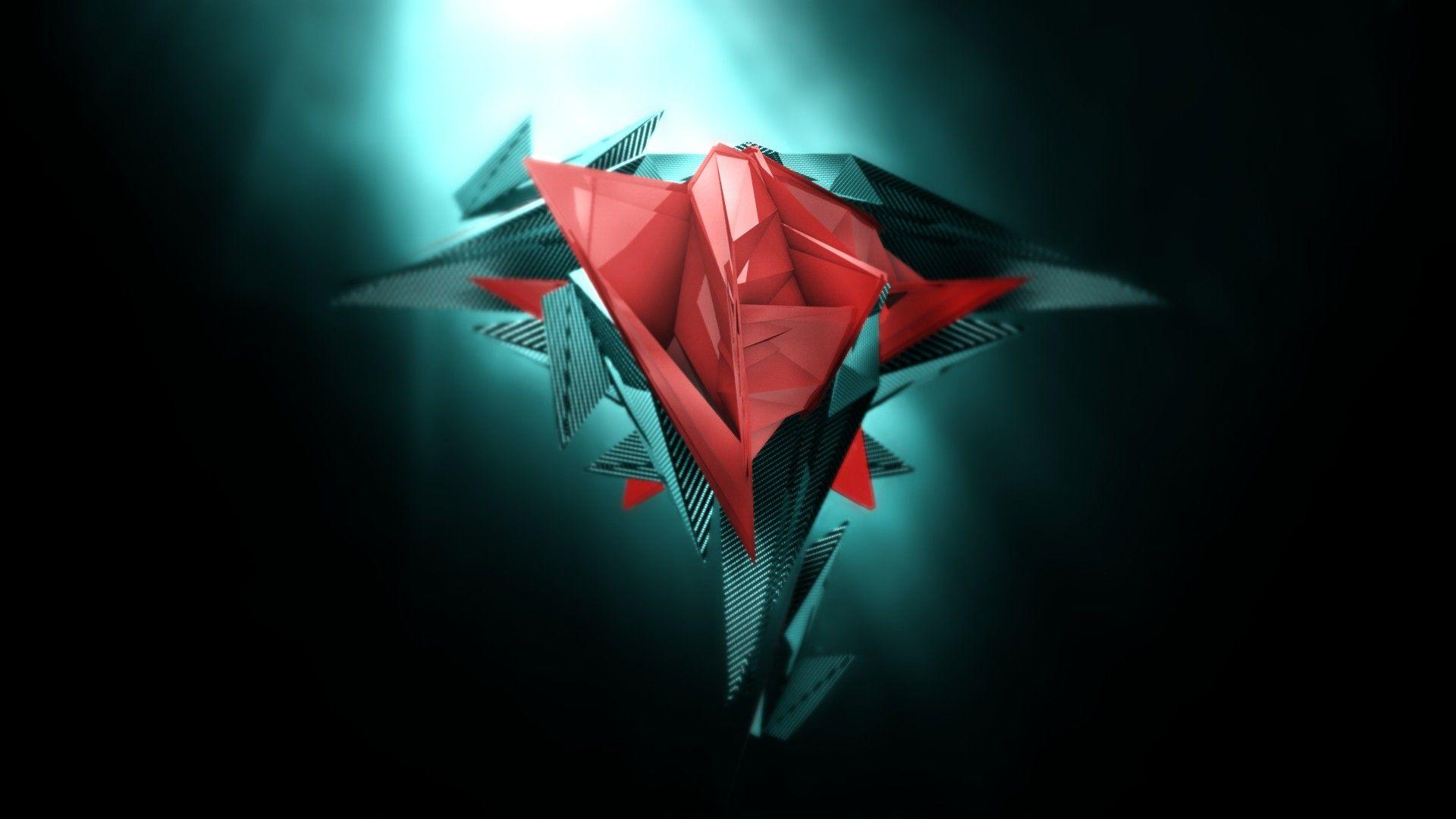 Cool 3D Geometric Wallpapers - Top Free Cool 3D Geometric Backgrounds ...