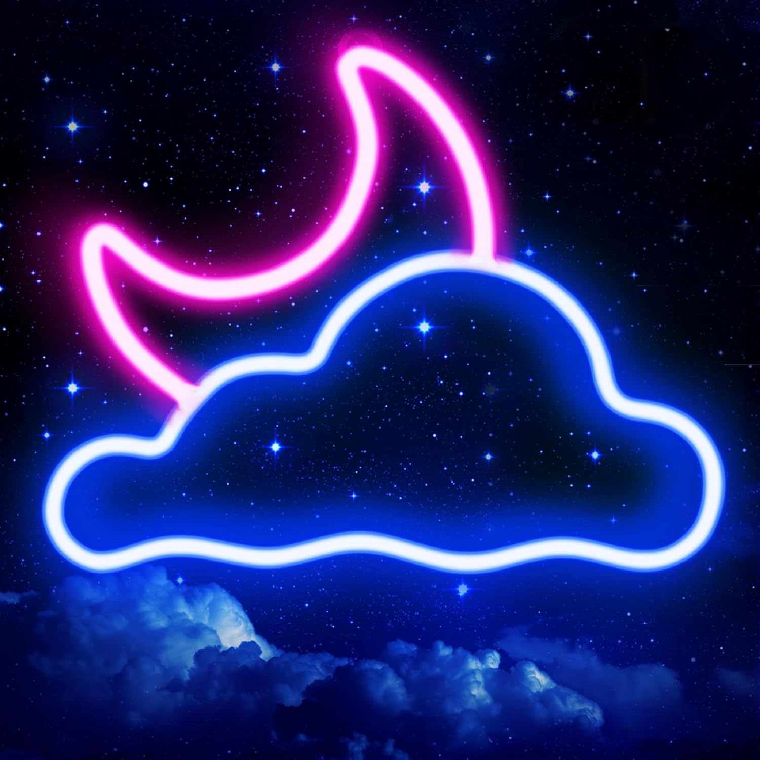 Neon Cloud Wallpapers - Top Free Neon Cloud Backgrounds - WallpaperAccess