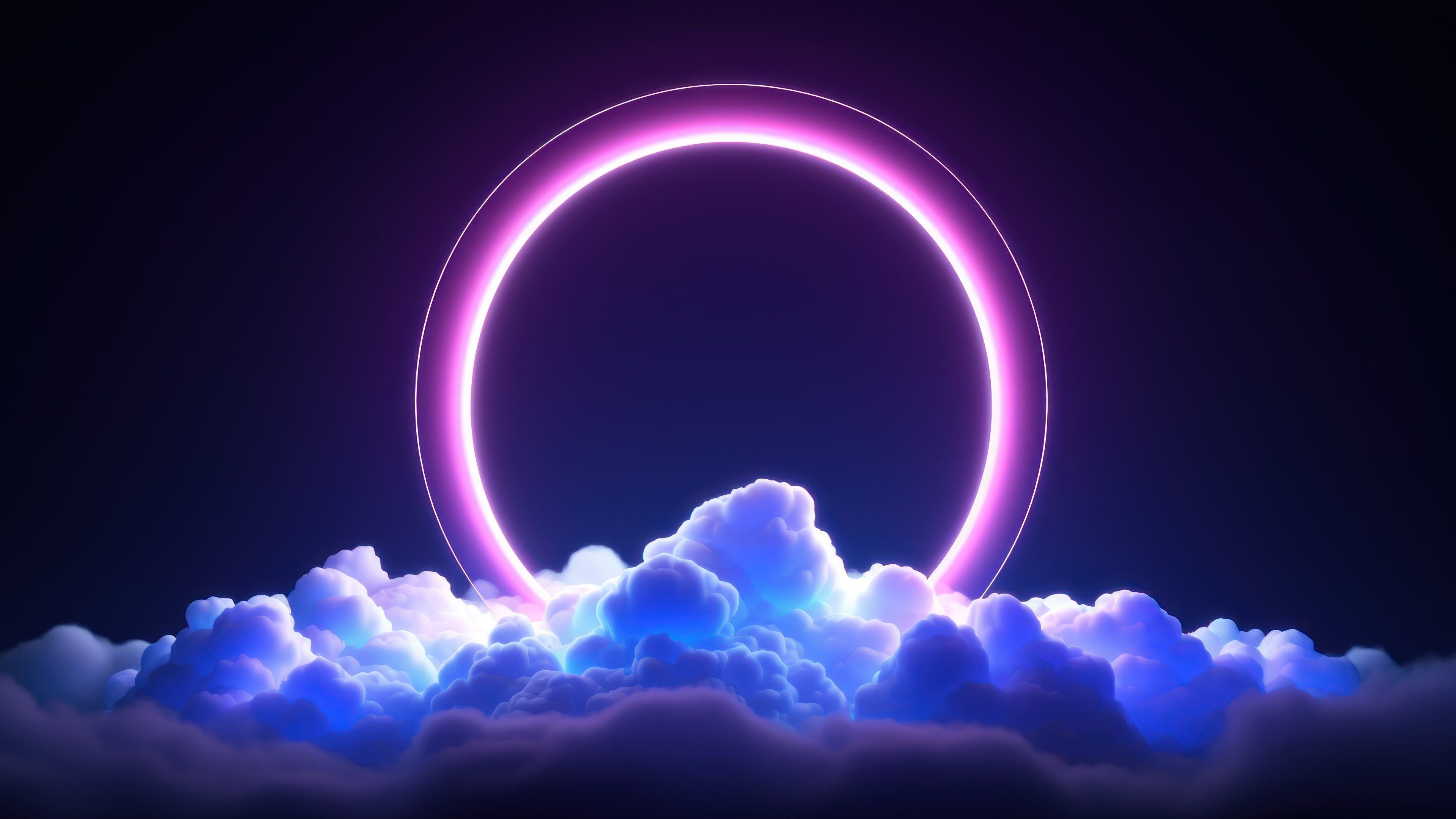Neon Cloud Wallpapers - Top Free Neon Cloud Backgrounds - WallpaperAccess