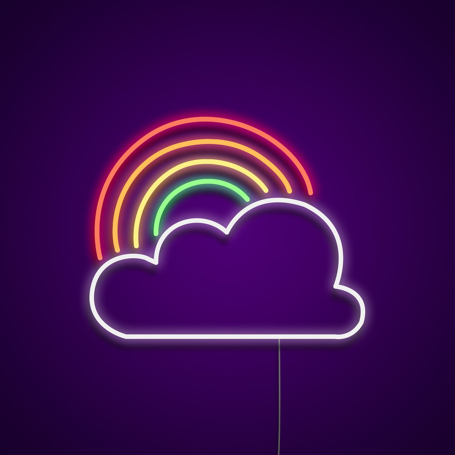 Neon Cloud Wallpapers - Top Free Neon Cloud Backgrounds - WallpaperAccess