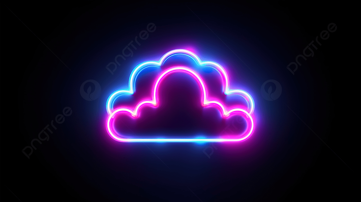 Neon Cloud Wallpapers - Top Free Neon Cloud Backgrounds - WallpaperAccess
