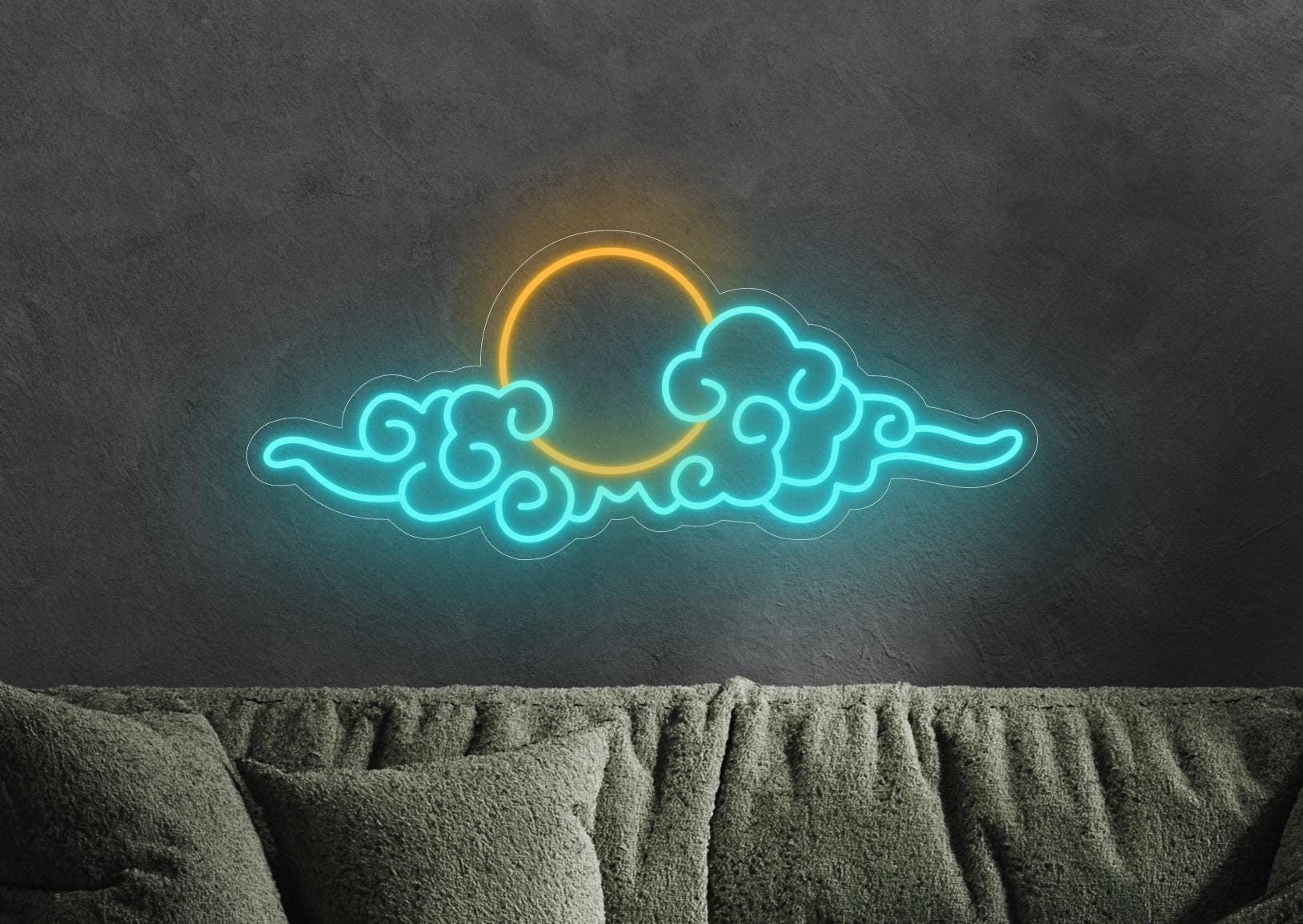 Neon Cloud Wallpapers - Top Free Neon Cloud Backgrounds - WallpaperAccess