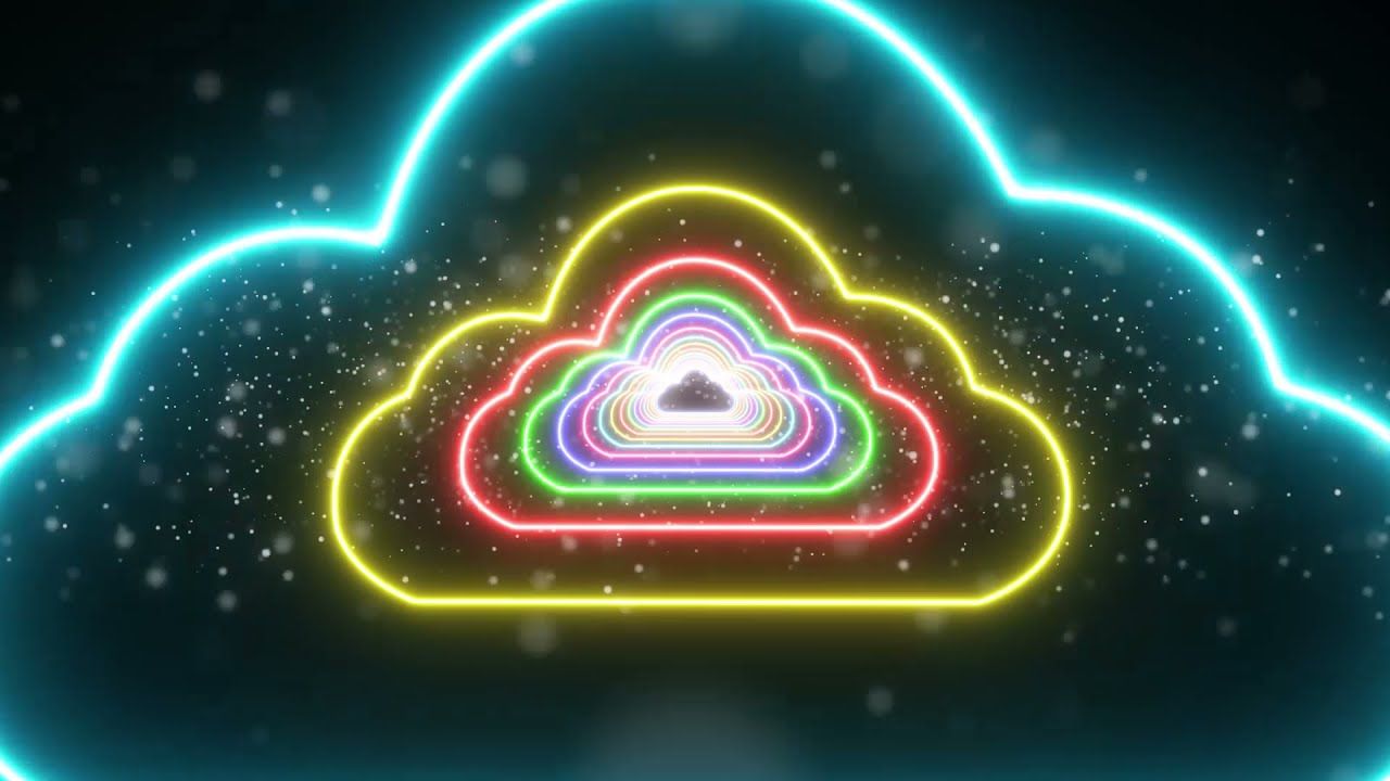 Neon Cloud Wallpapers - Top Free Neon Cloud Backgrounds - WallpaperAccess