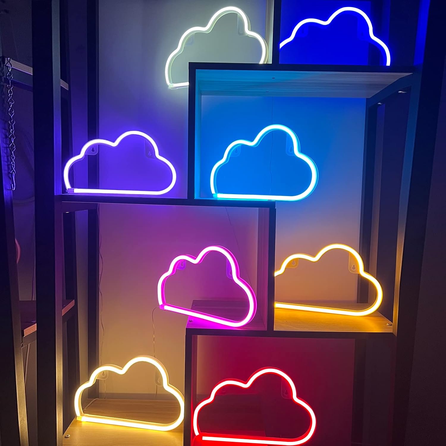Neon Cloud Wallpapers - Top Free Neon Cloud Backgrounds - WallpaperAccess