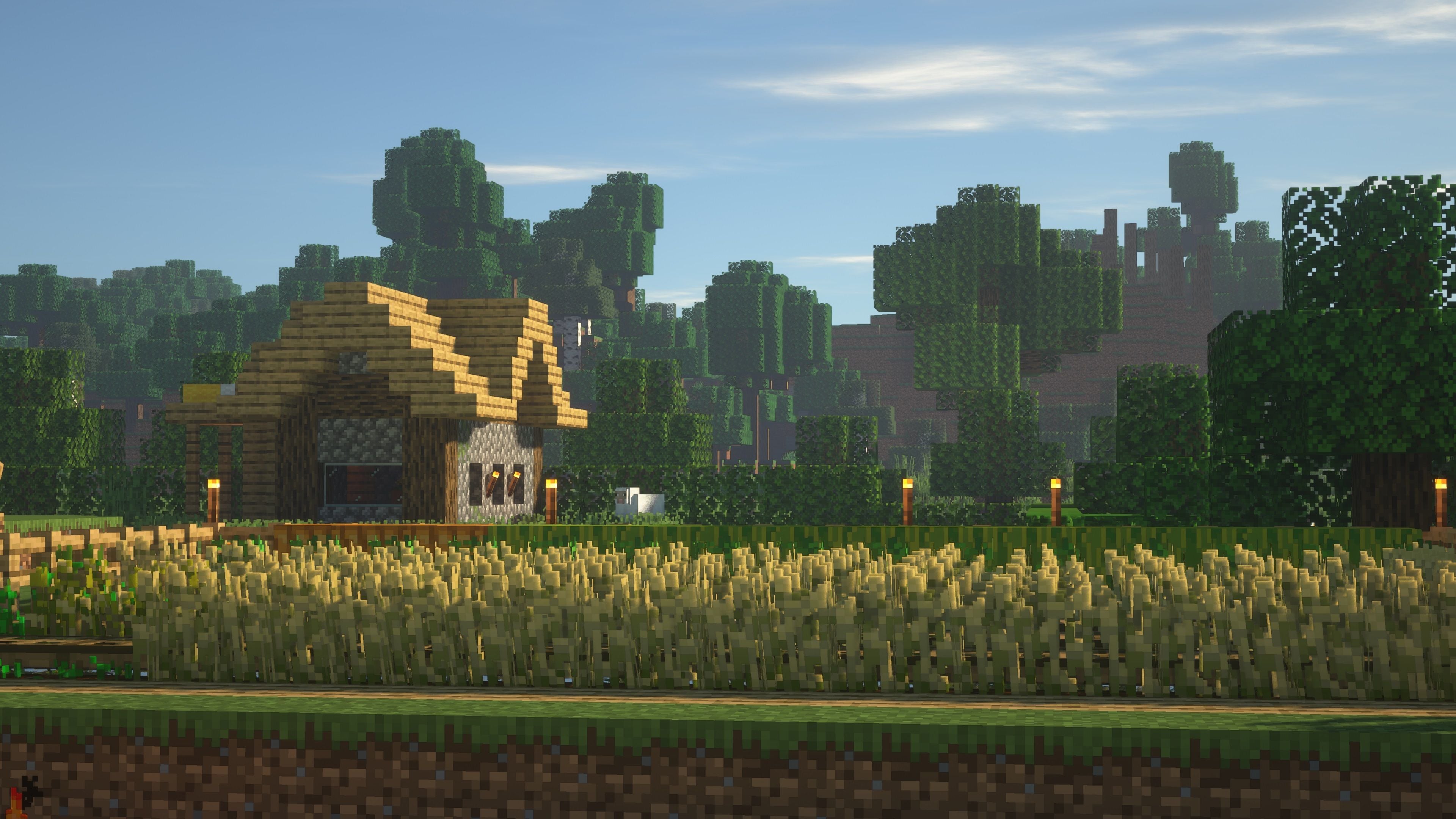 Minecraft Farm Wallpapers - Top Free Minecraft Farm Backgrounds ...